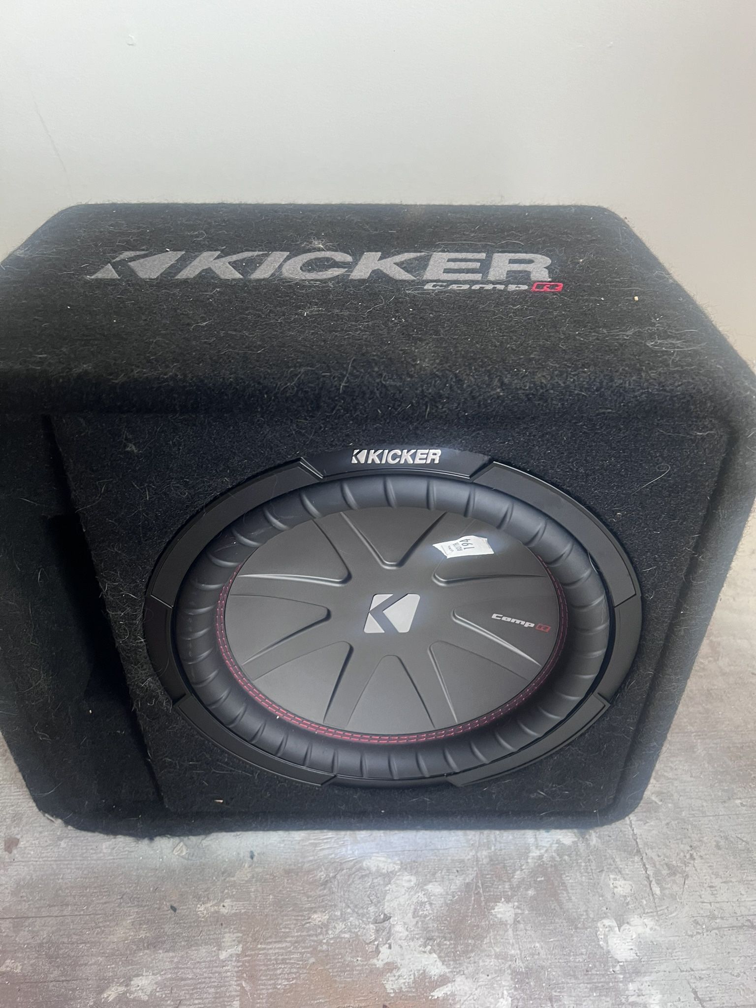 Kicker CompR 12” Sub With Box $250 Valued for Sale in Vancouver, WA ...