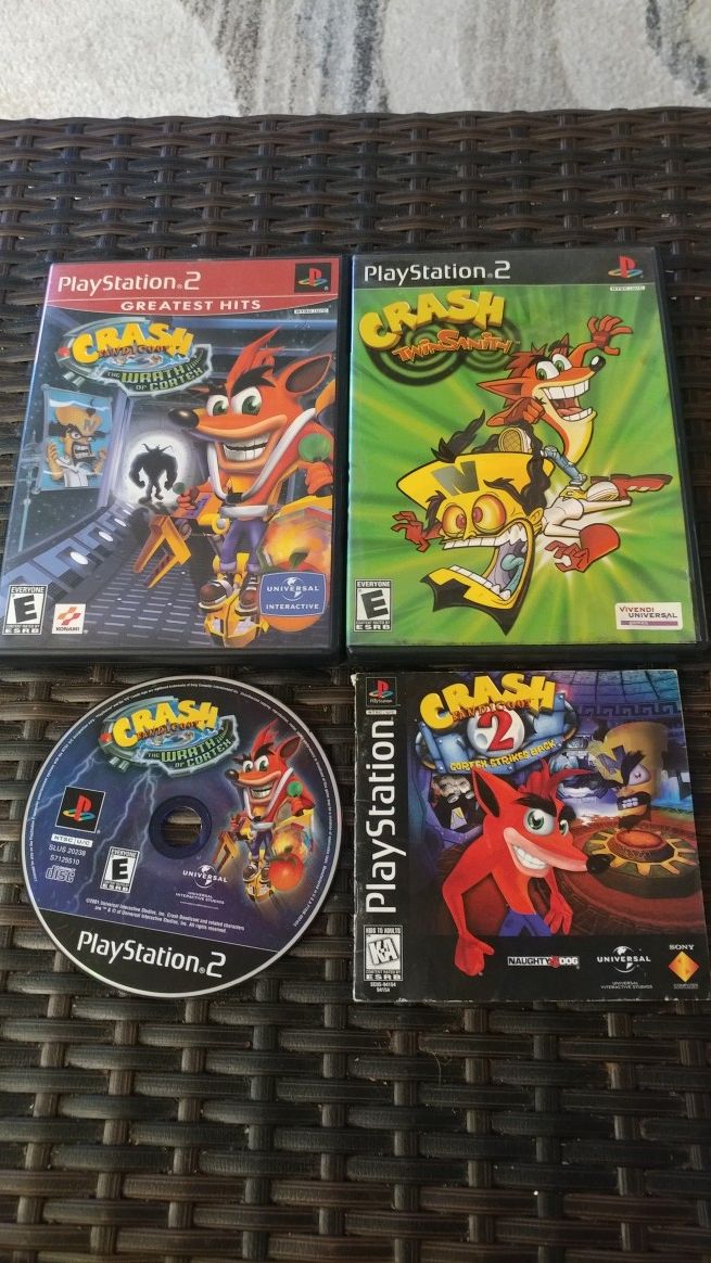 Crash Bandicoot Ps2 Games