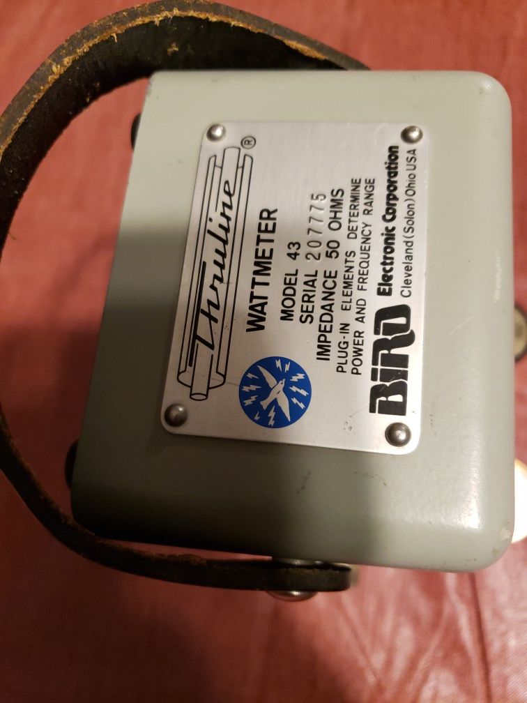 Ham or cb Radio BIRD 43 WATT METER PLUS SLUGS for Sale in Greenwood, IN ...