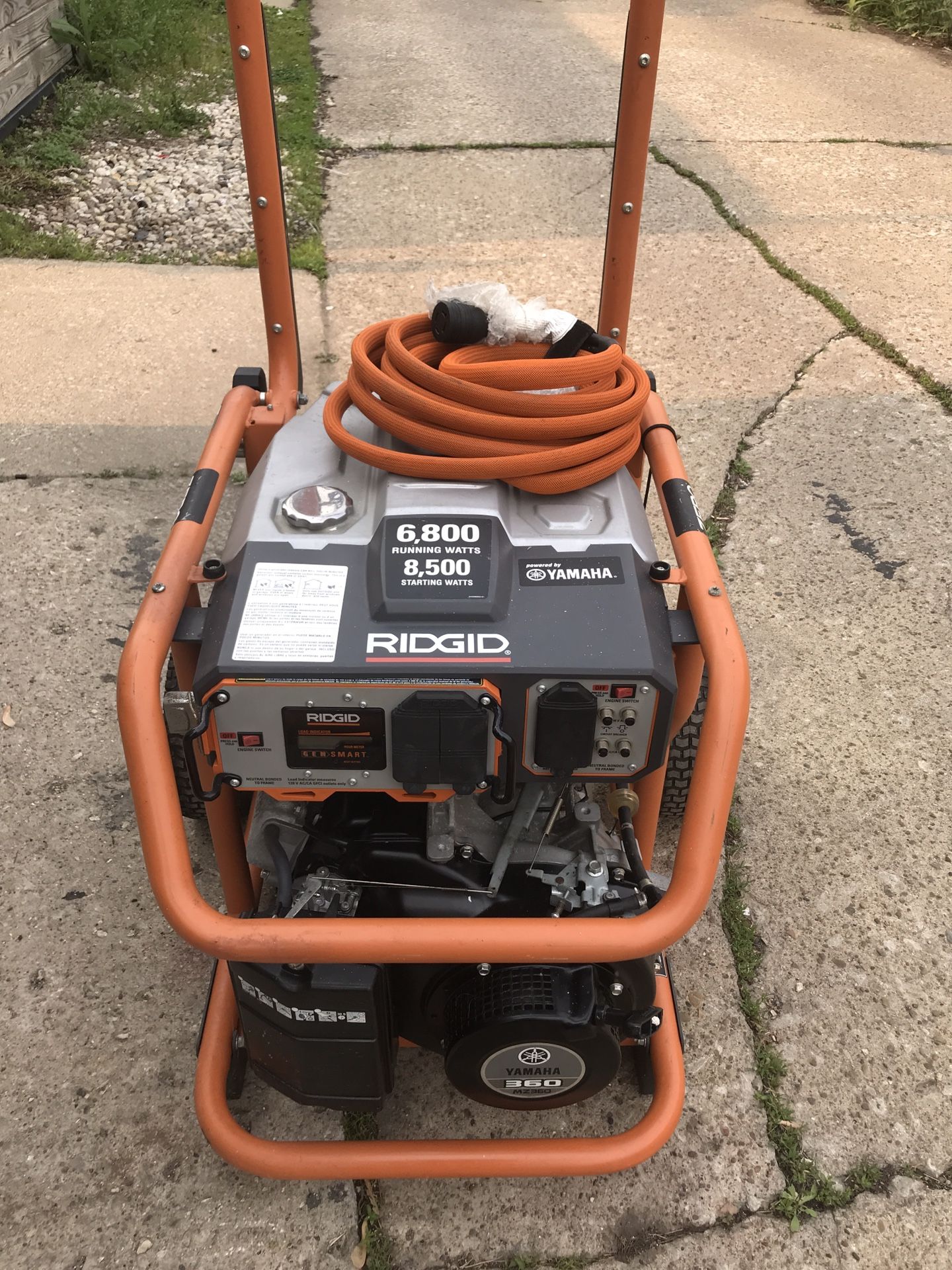 Ridgid Super Heavy Duty Generator 8500 Watts! for Sale in Chicago, IL ...