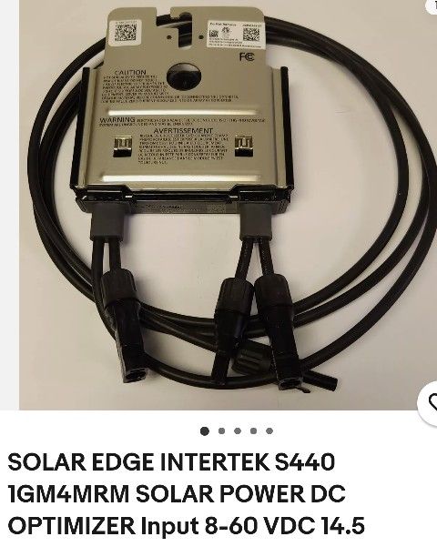 Solar Edge Intertek S440 for Sale in Elmendorf, TX - OfferUp