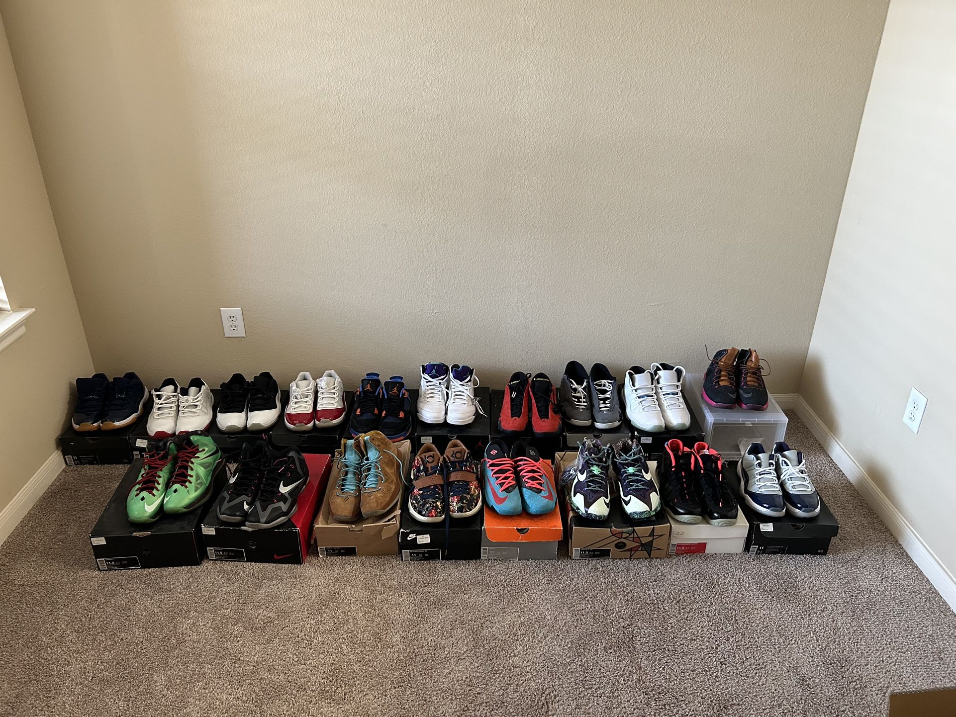 Nike Jordan KD Lebron Collection for Sale in Katy, TX - OfferUp