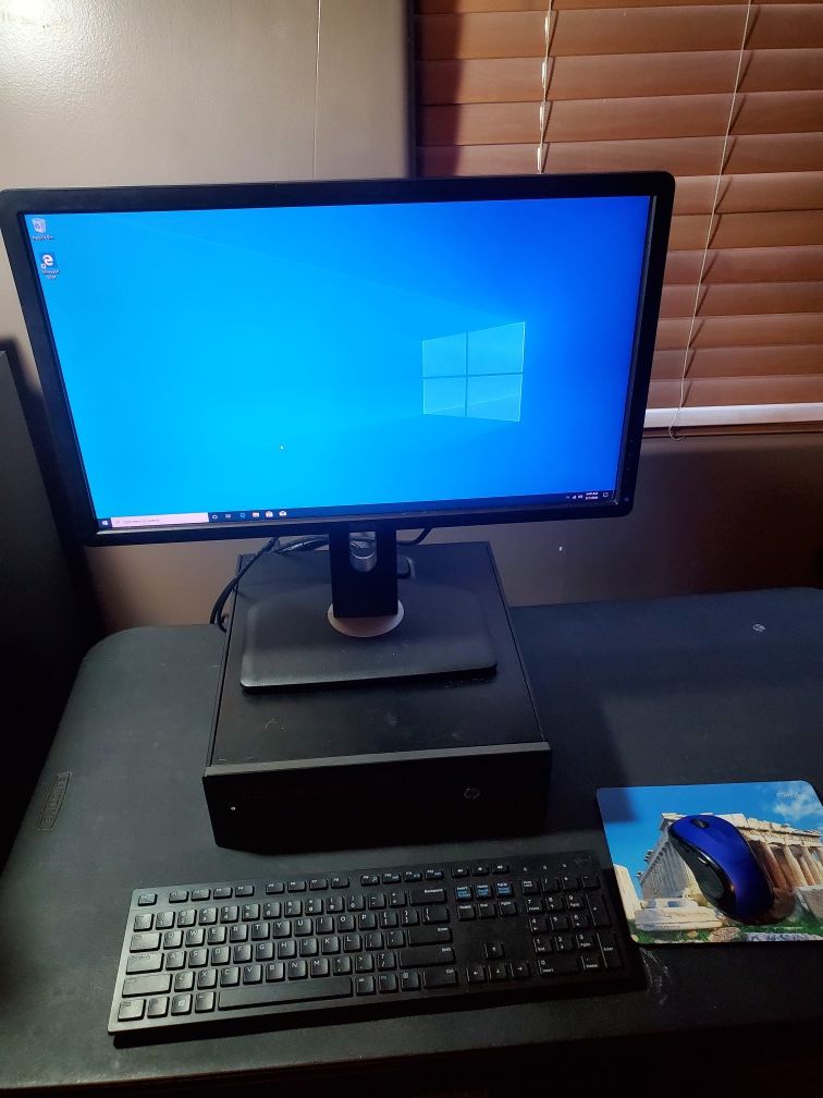 Hp EliteDesk 800g1 Full Desktop Setup for Sale in Glendale, AZ - OfferUp