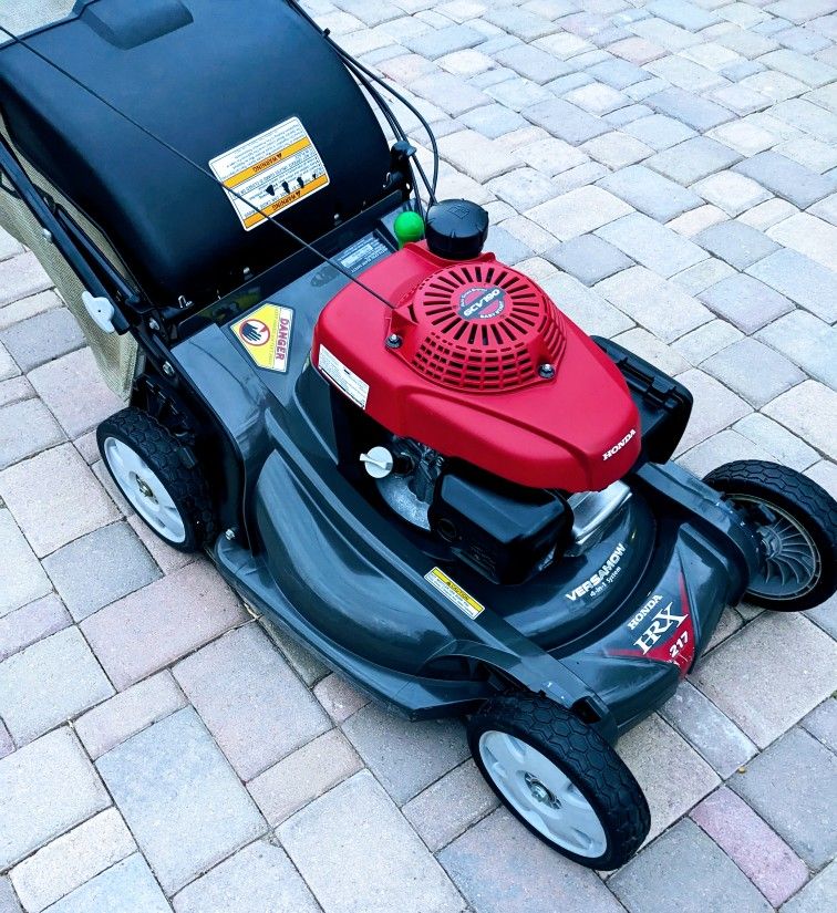 HONDA VERSAMOW HRX217 GCV190 WITH VARIABLE SPEED CONTROL AND BLADE ...