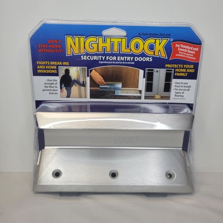 Nightlock Door Brace Security Barricade- New In Package for Sale in ...