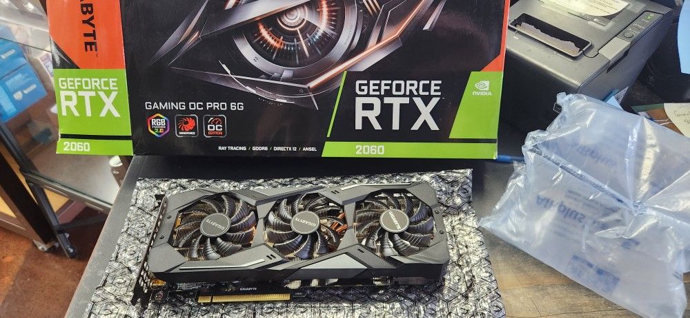 Gigabyte Nvidia Geforce RTX 2060 Overclocked Pro 6GB for Sale in San ...