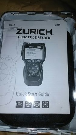 Zurich Zr15 Obd2 code scanner 2019 model. for Sale in Los Angeles, CA ...