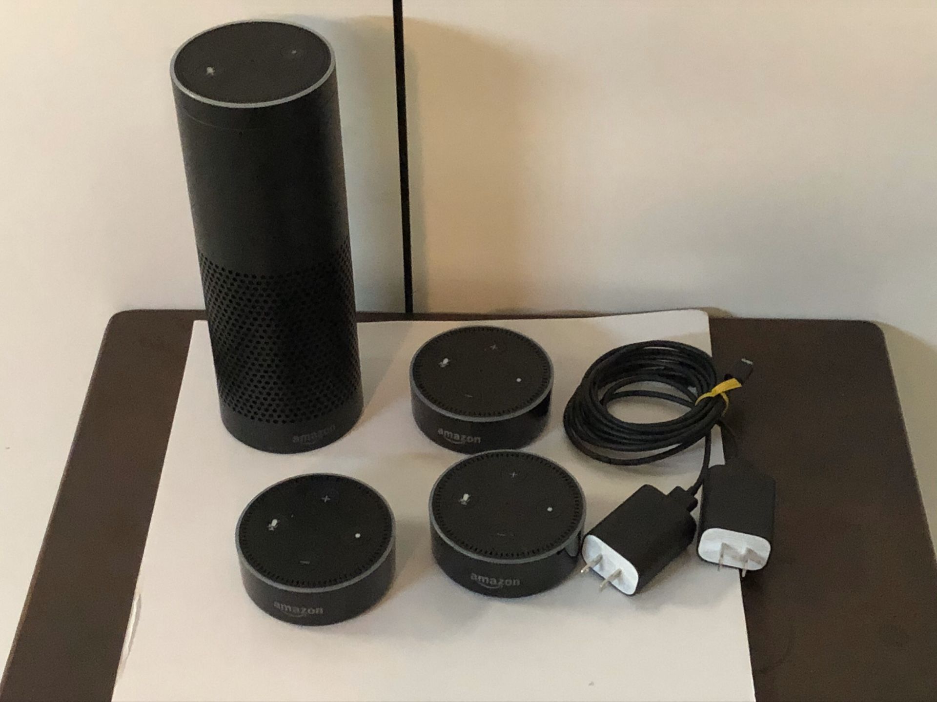 Alexa tower, 3 Alexa eco... for Sale in Rancho Cucamonga, CA - OfferUp