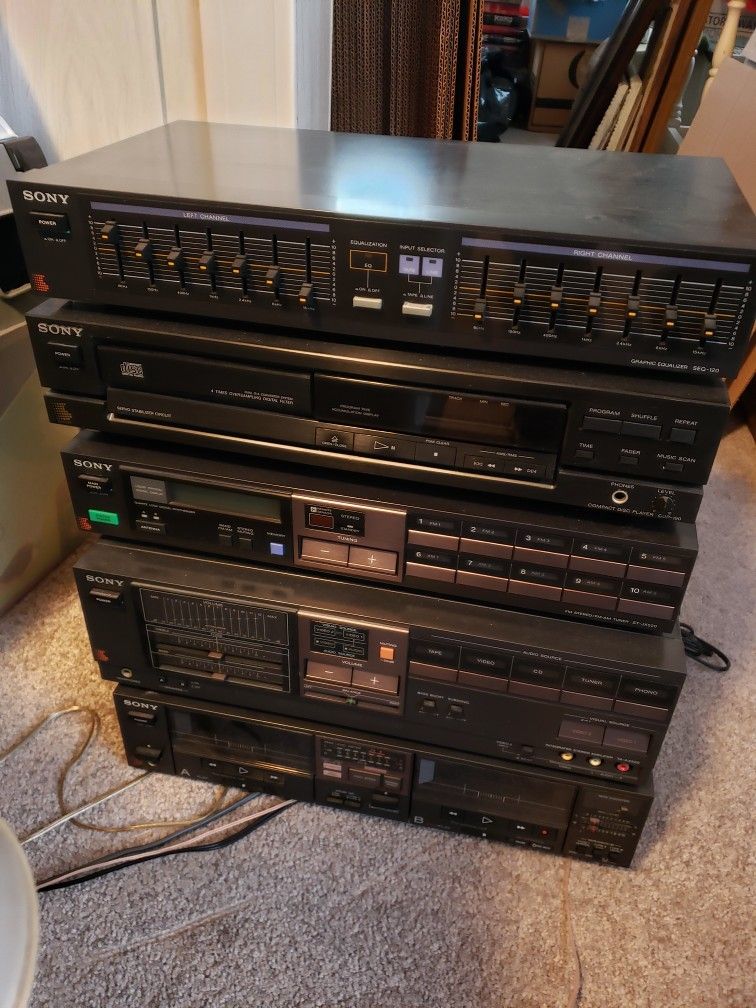Vintage Sony Stereo System for Sale in Sayreville, NJ - OfferUp