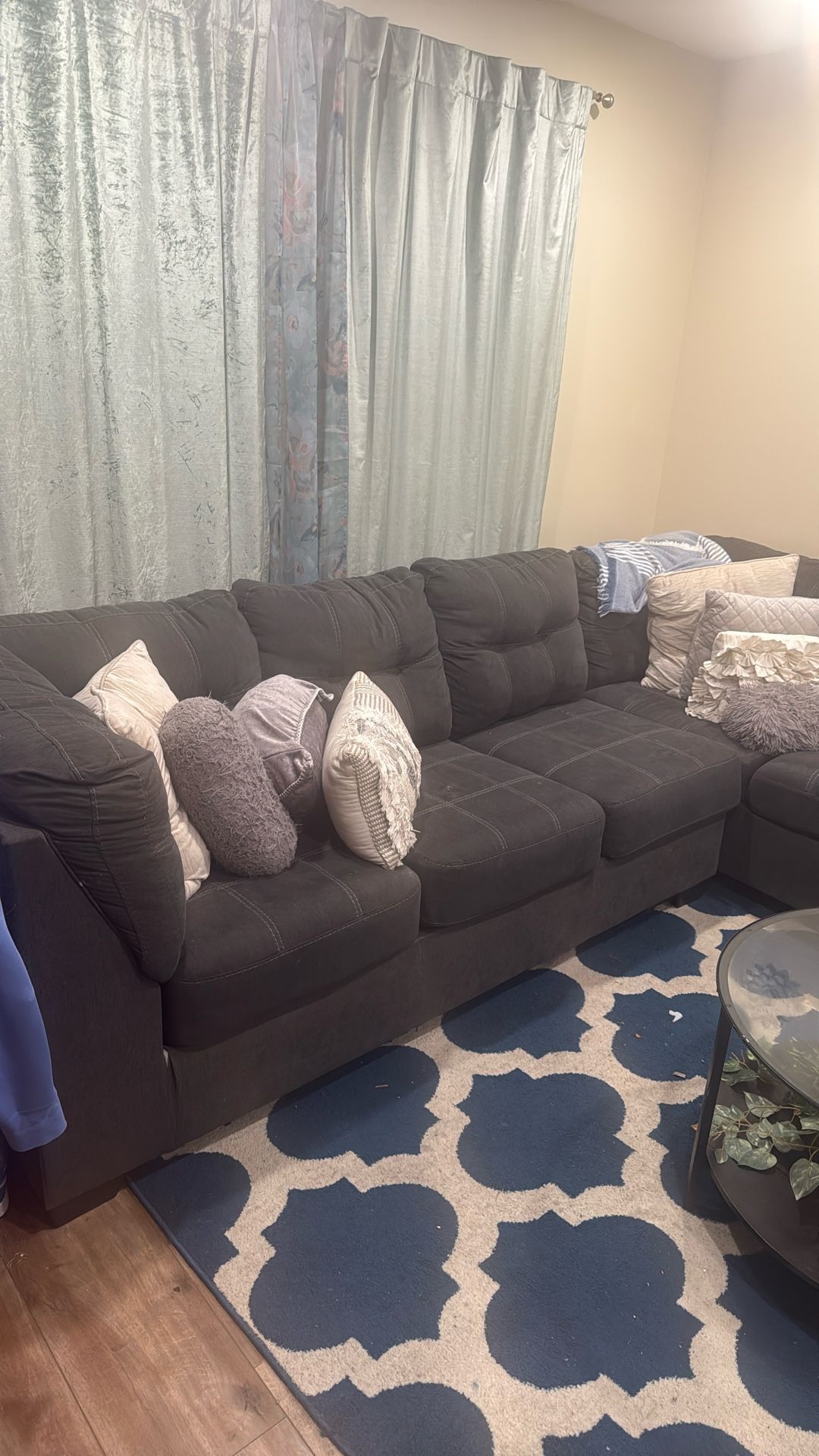 Gray Sectional Couch for Sale in District Heights, MD - OfferUp