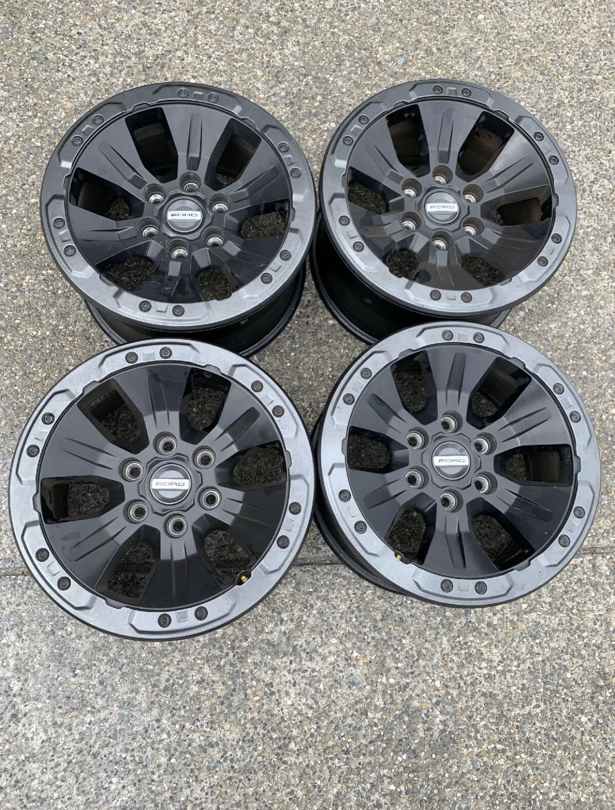 17” Ford F-150 SVT Raptor OEM Factory Bead Lock Wheel Rims for Sale in ...