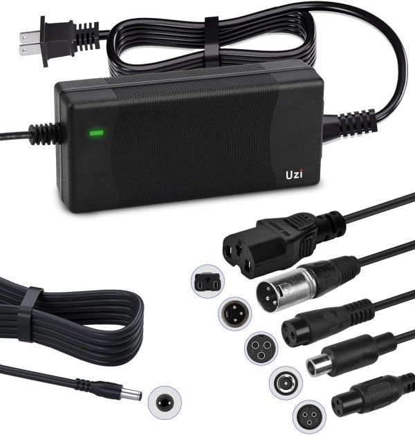 42V2A Fast Charger (6 Plugs Universal) for 36V Electric Bike/Scooter ...