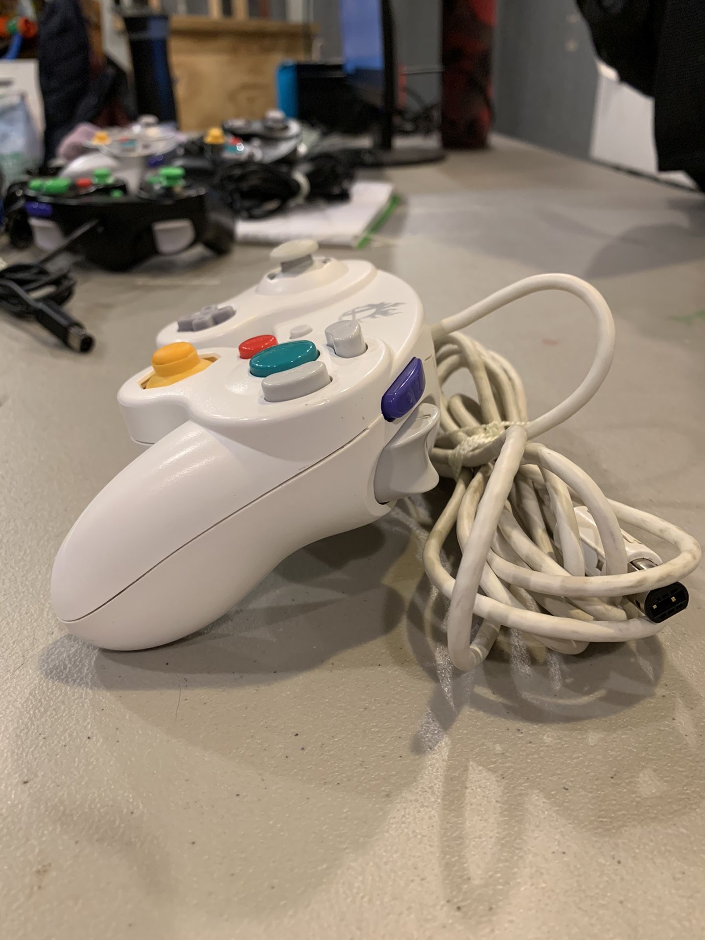 White Smash 4 GameCube Controller (Mods Available) #57 for Sale in ...