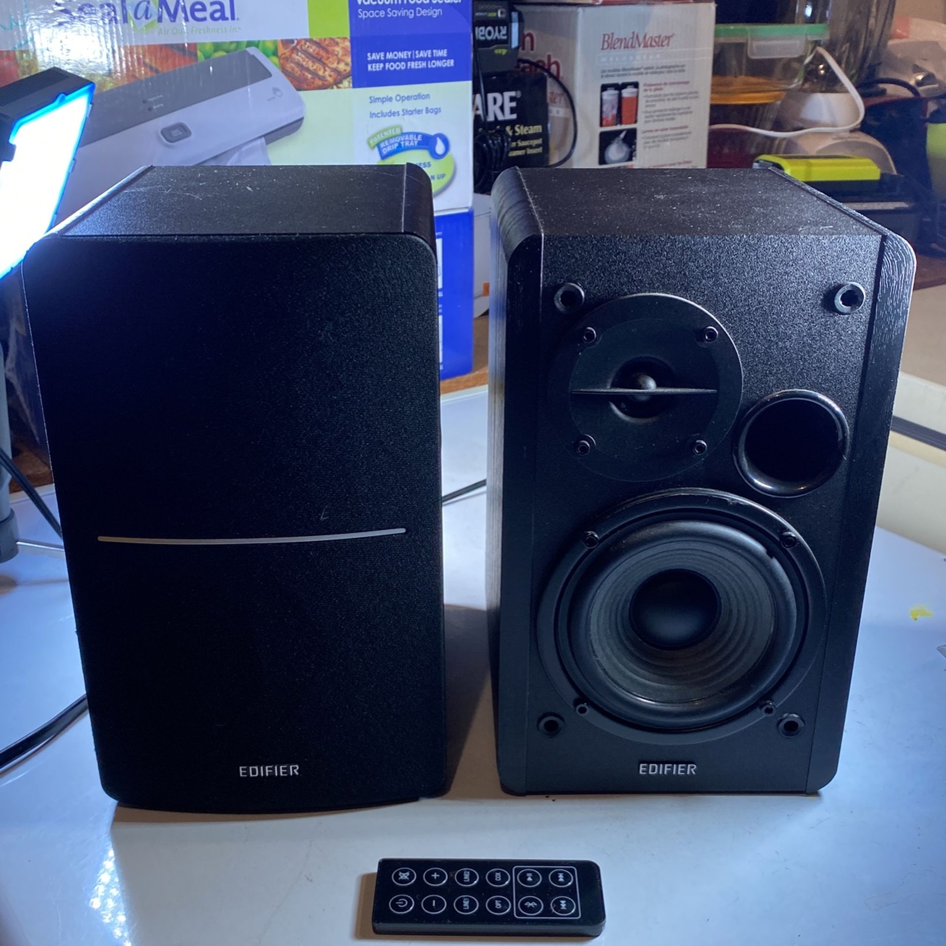 Edifier R1280DB Powered Bluetooth Wireless Bookshelf Speakers - Optical ...