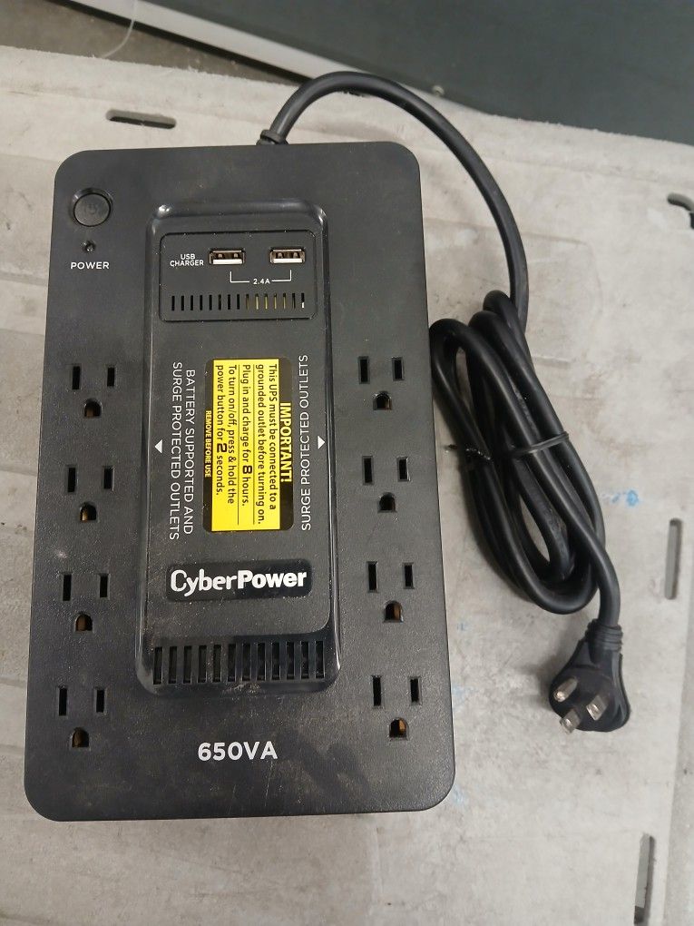 Cyber Power Block 650v $40firm for Sale in San Diego, CA - OfferUp
