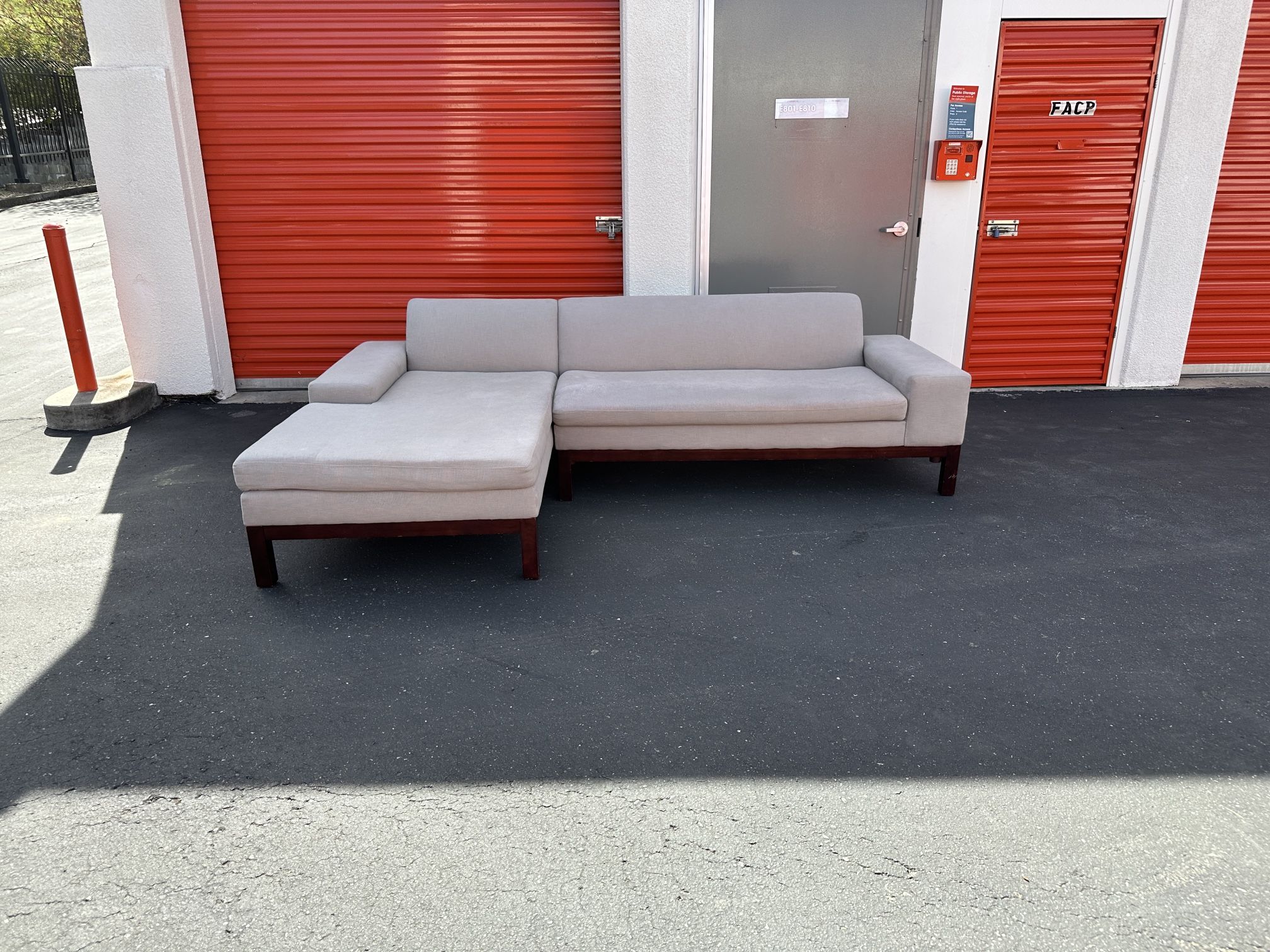 FREE DELIVERY- Mid-Century MCM Sectional Sofa Couch by West Elm ...