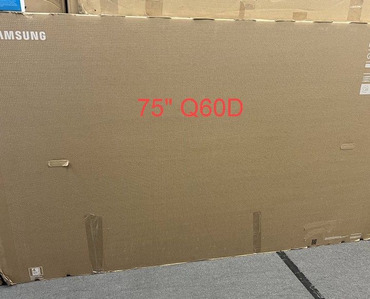 SAMSUNG 75-Inch Class QLED 4K Q60D Series Quantum HDR Smart TV w/Object ...