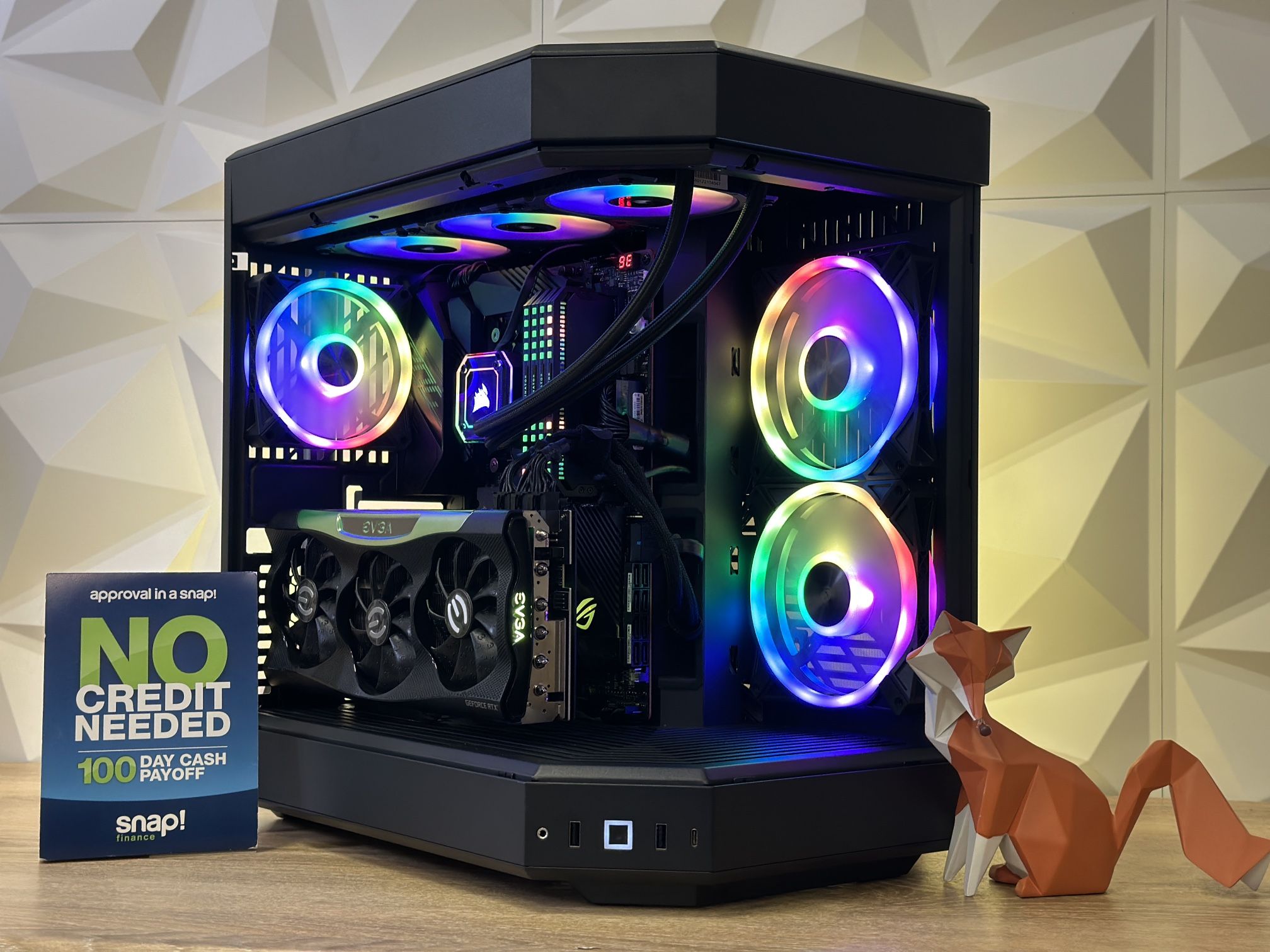 FOX 104 HIGH END GAMING PC + ZERO DOWN FINANCING FOX GAMING PC | INTEL ...