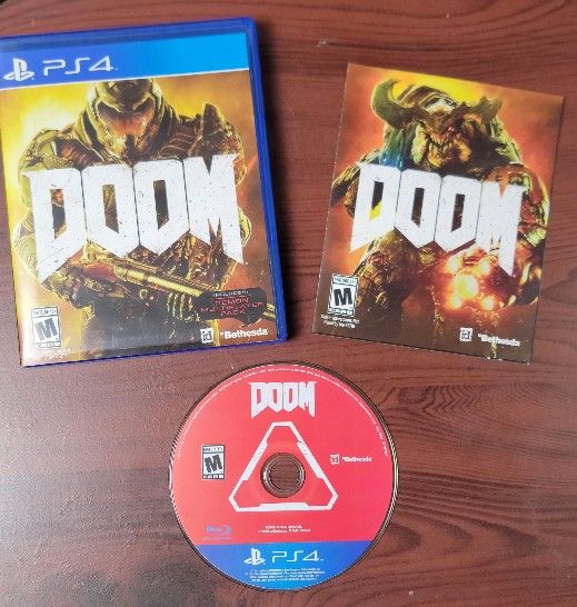 Doom PS4 Game for Sale in Carson, CA - OfferUp