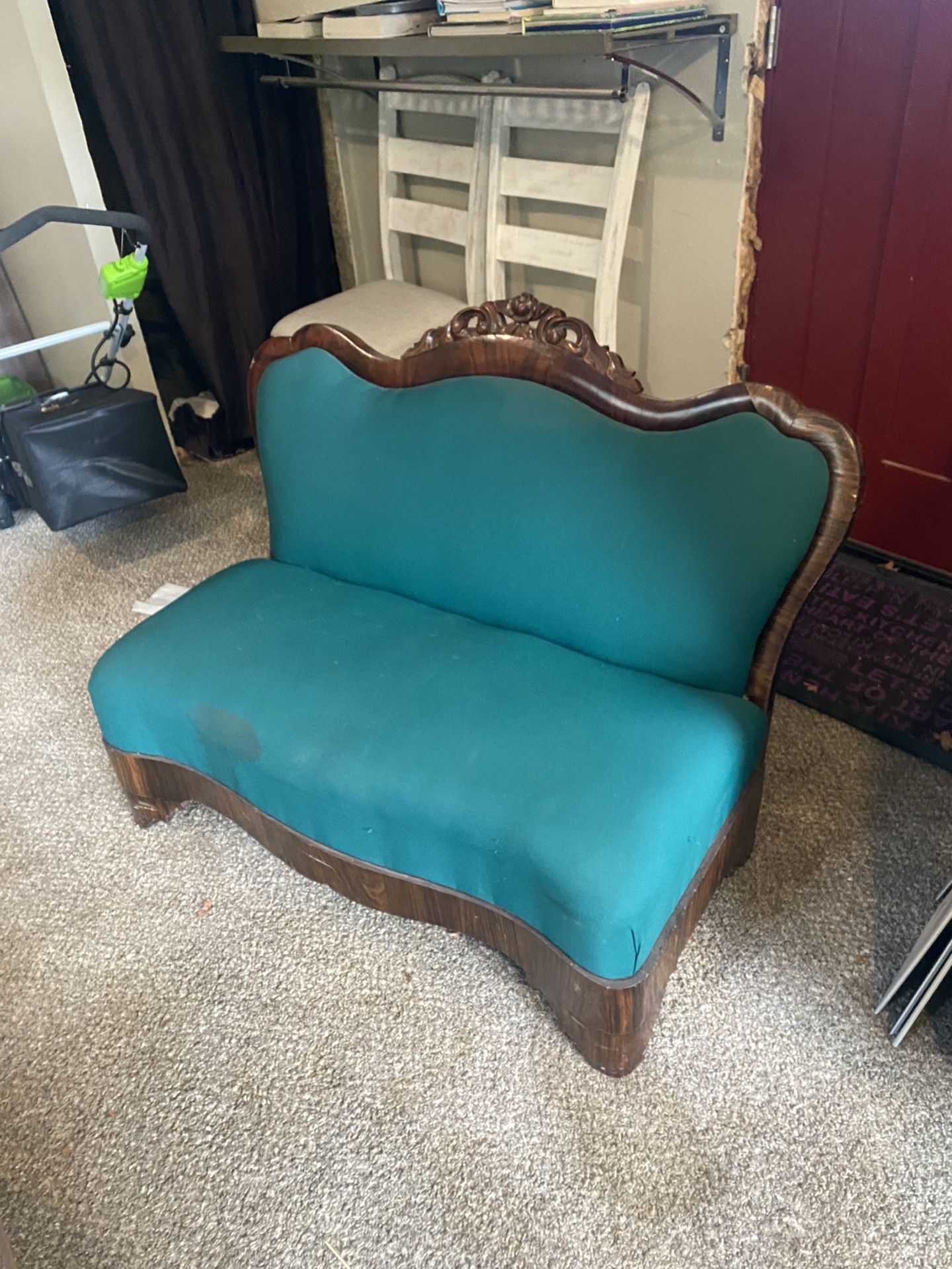 Lovely Bench. Aqua Blue for Sale in Edmonds, WA - OfferUp