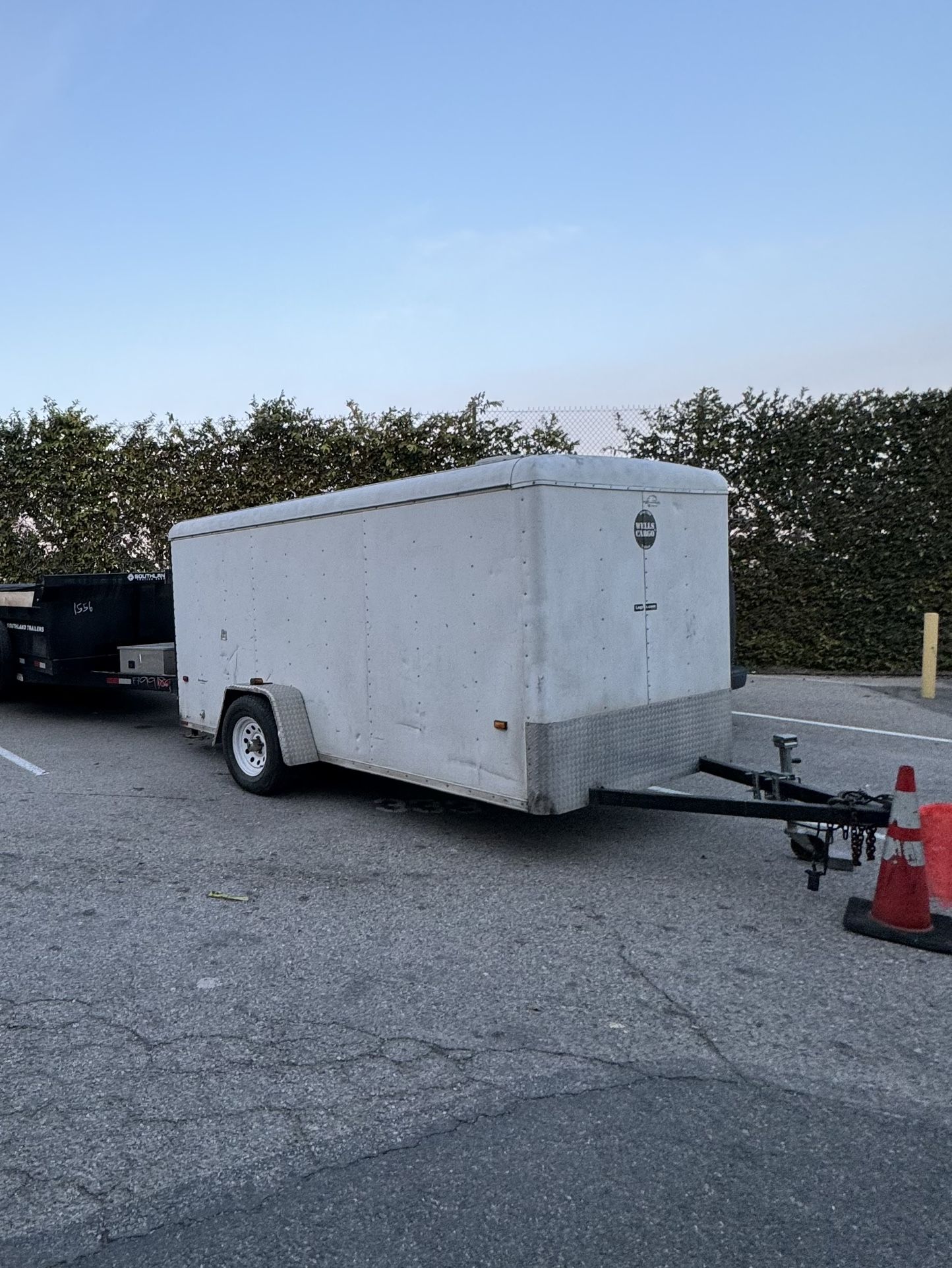 1999 Wells Cargo Enclosed Trailer (6ft X 12ft) for Sale in Anaheim, CA ...