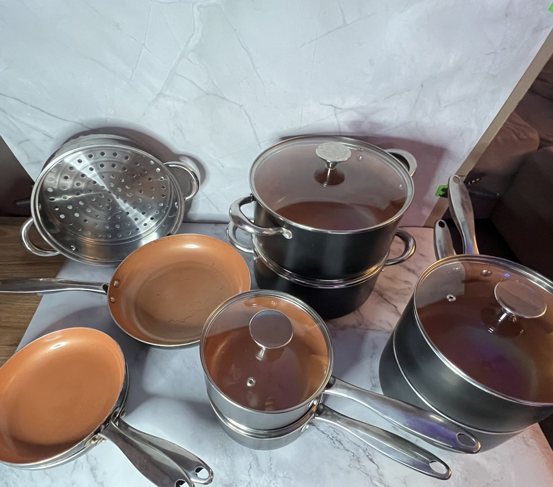 13 Piece Michelangelo Pot & Pan Set for Sale in Phoenix, AZ - OfferUp