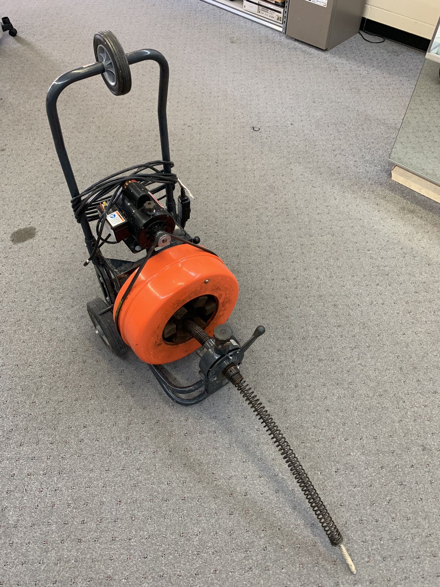 GENERAL WIRE SPEEDROOTER 92 100 FOOT DRAIN CLEANING MACHINE for Sale in ...