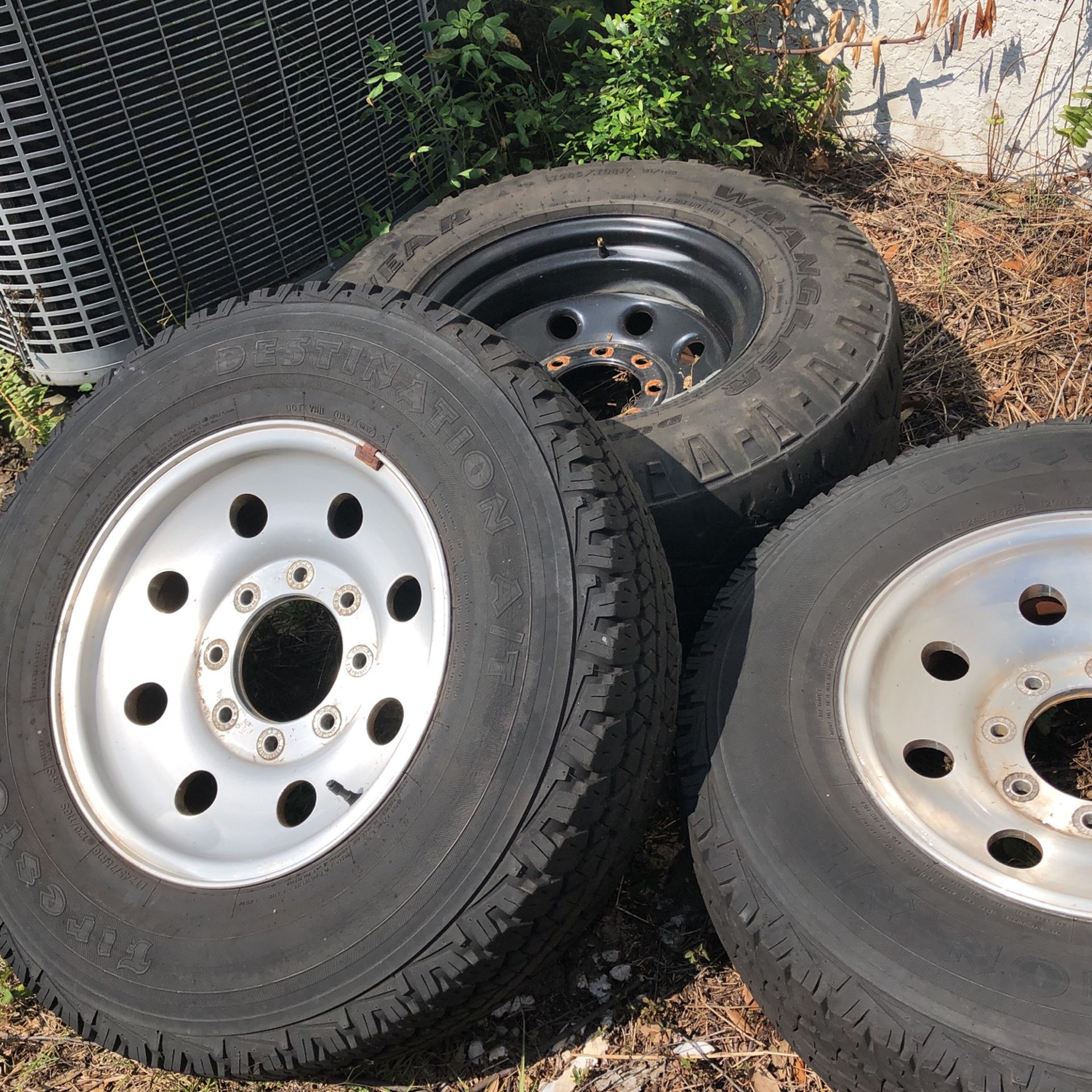 Free Truck Wheels - 33 Inch Tires etc Good Condition for Sale in ...