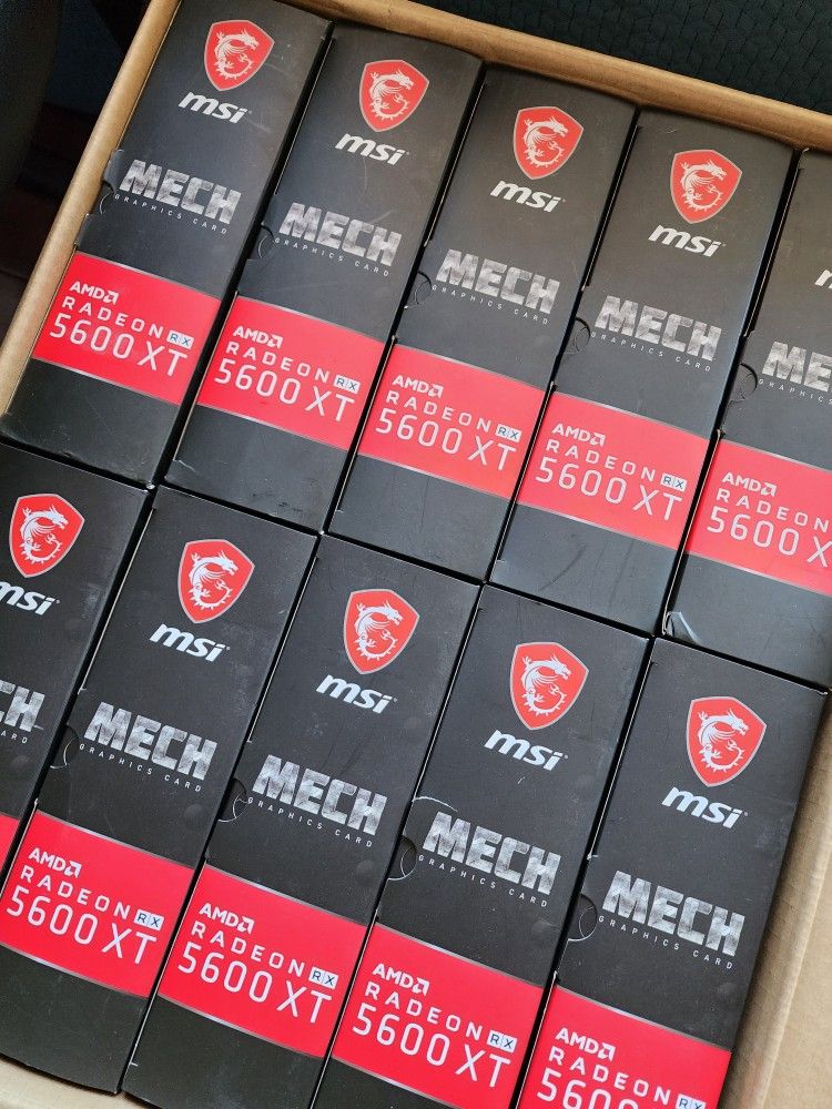 Msi AMD Radeon RX 5600 XT Mech OC Video Card for Sale in El Monte, CA ...