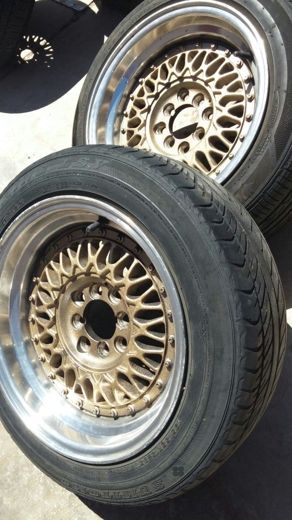 15x8 offset bbs wheels rims honda acura nissan mazda and more 4x100 and ...