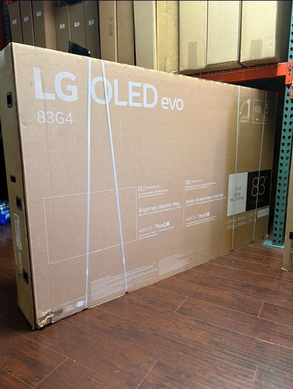 Lg 83 Inch Oled 4K Tv Smart G4 Oled83G4 for Sale in Pasadena, CA - OfferUp