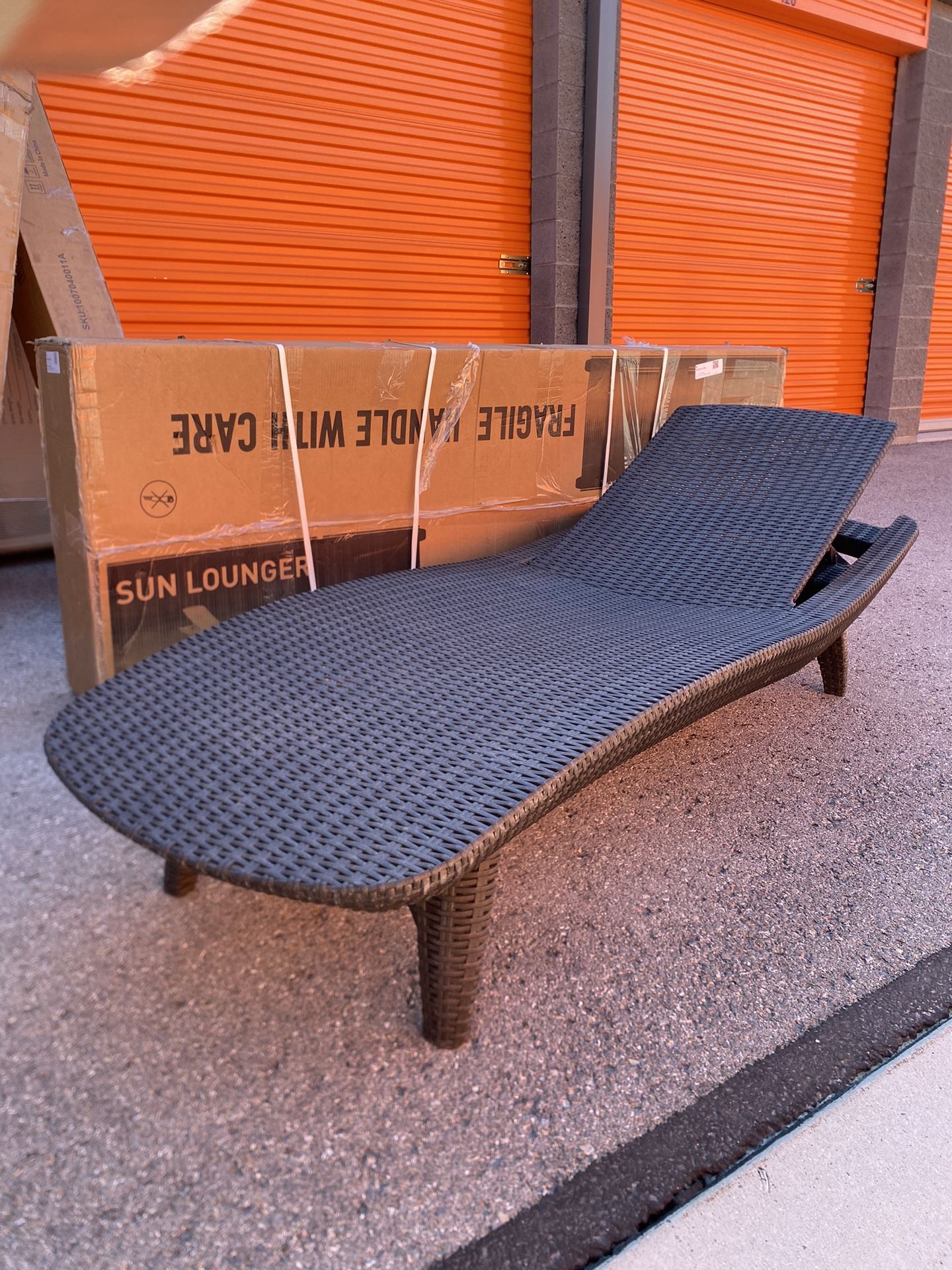 Keter all weather grenada chaise lounger store