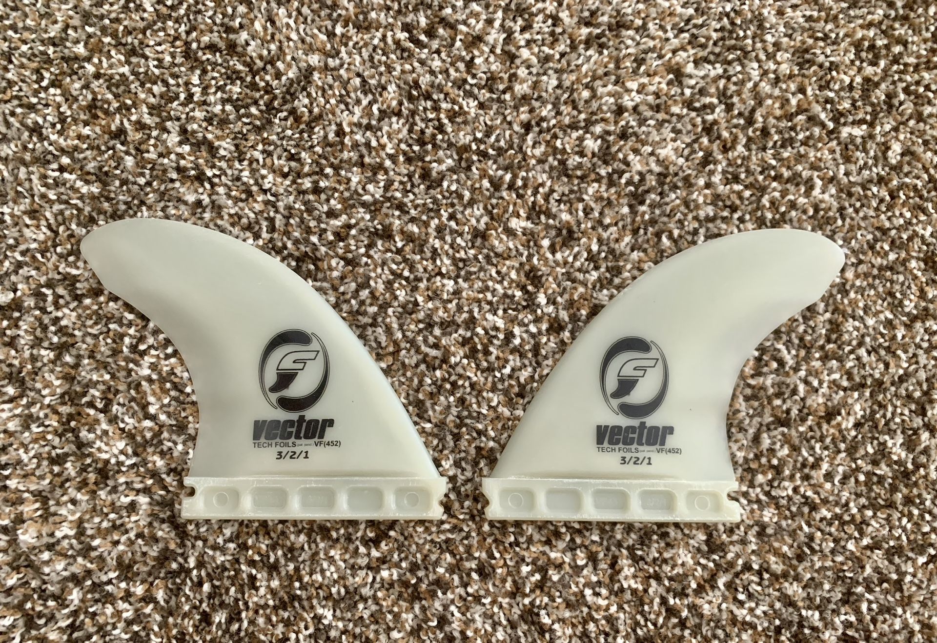 Futures Vector Tech Foils VF(452) - 3/2/1 Surfboard Fins for Sale in ...