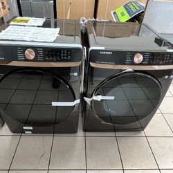 Washer And Dryer Set New Black Stainless. Eletri Dryer for Sale in Lancaster CA OfferUp