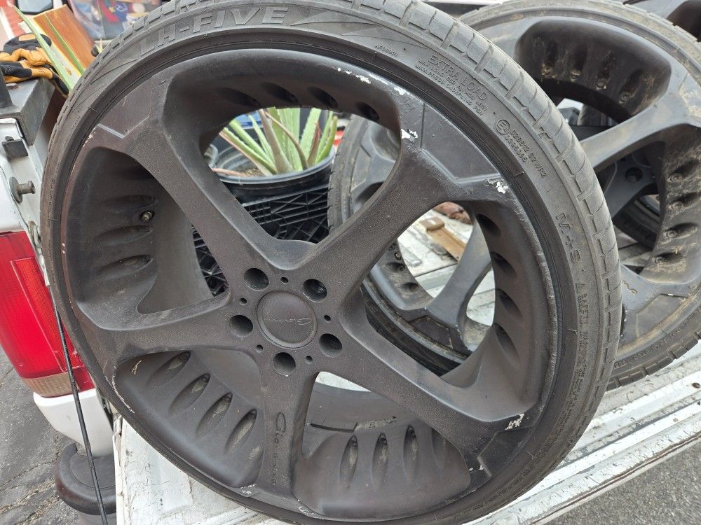 20 Inch Rims And Tires 5 Lug for Sale in Los Angeles, CA - OfferUp