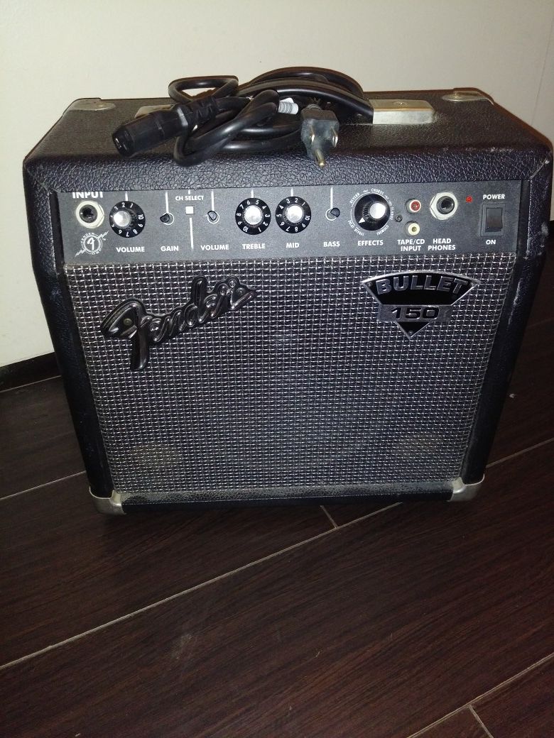 FENDER Bullet 150 Electric Guitar Amp - good condition for Sale in ...