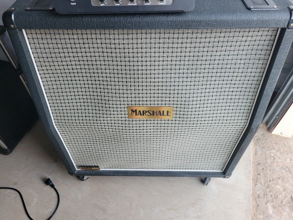 Marshall 4x12 Cabinet 1960a Guitar Half Stack for Sale in Buckeye, AZ ...