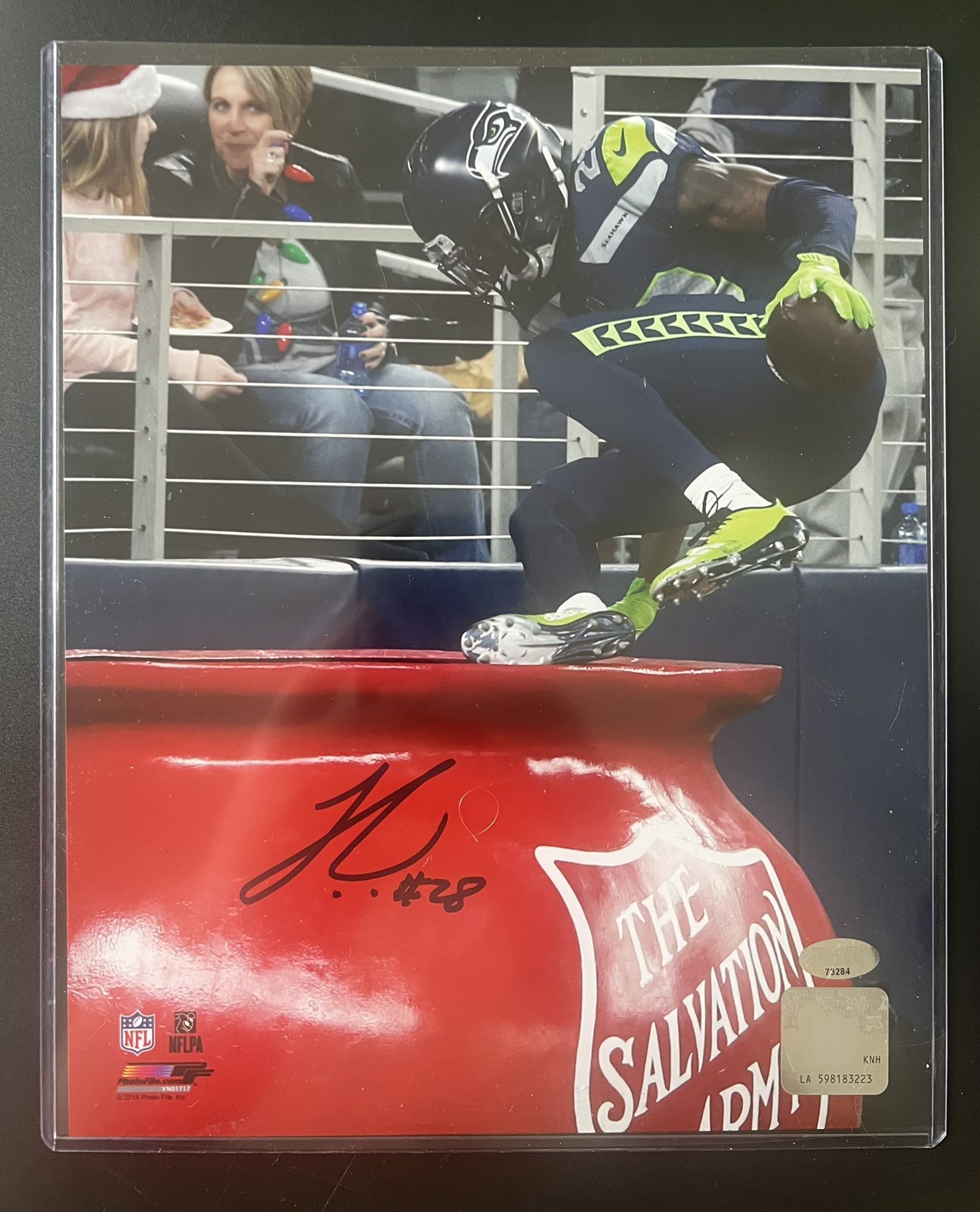 Seattle Seahawks Justin Coleman Autographed 8x10 Photo for Sale in ...