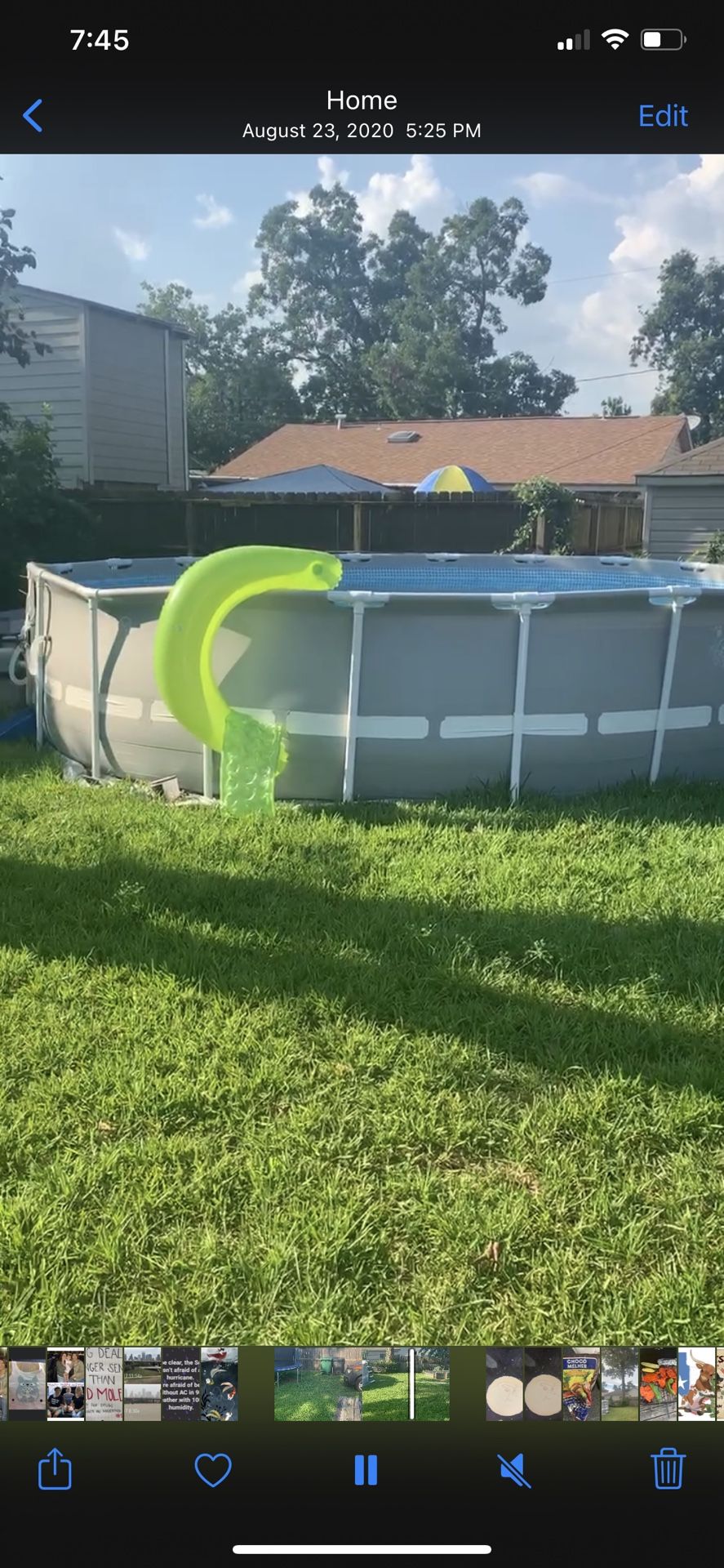 15’ Intex Pool for Sale in Houston, TX - OfferUp