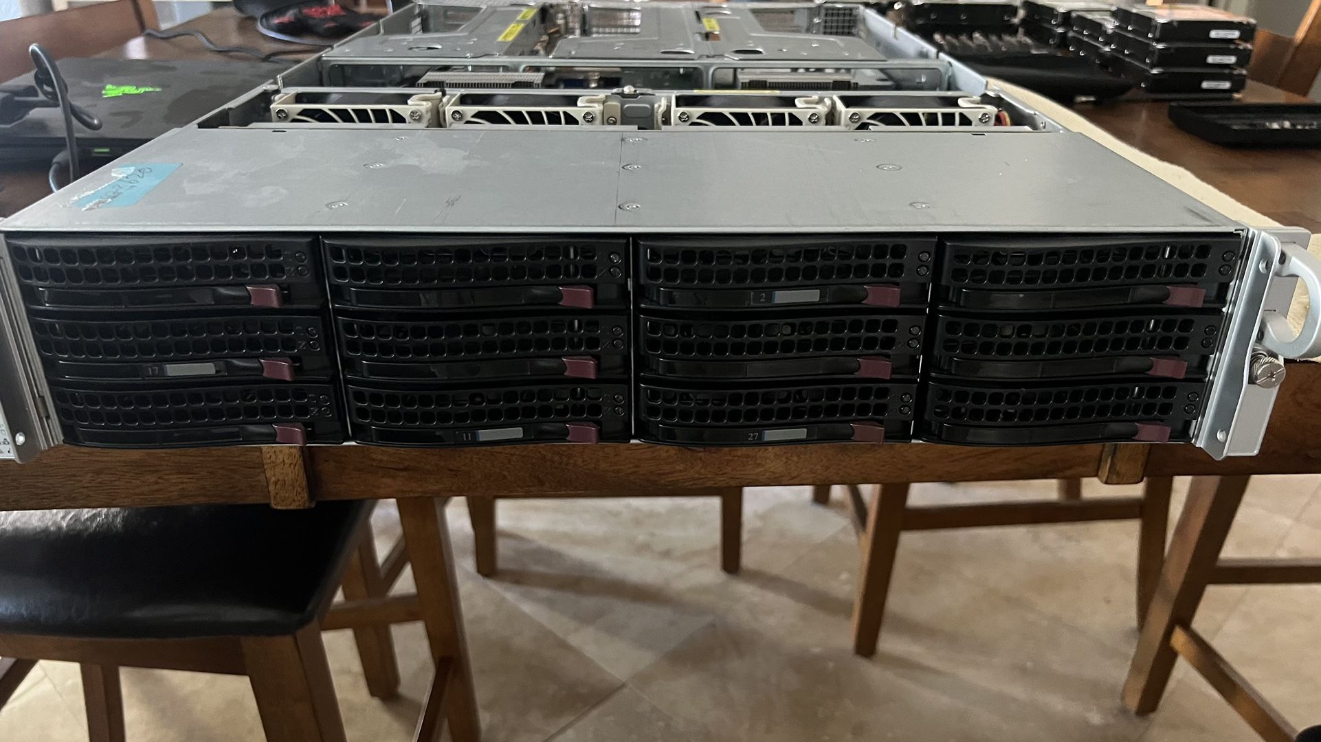 Supermicro SuperServer 6028U-TRTP+ 12-Bay LFF 2U Rackmount for Sale in ...