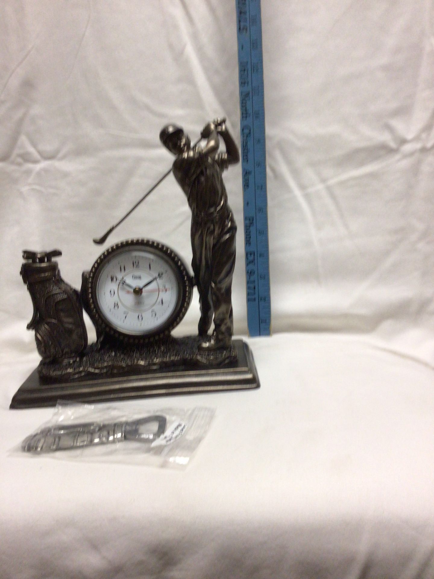 Antique, Pewter Golfer Clock for Sale in Bakersfield, CA - OfferUp