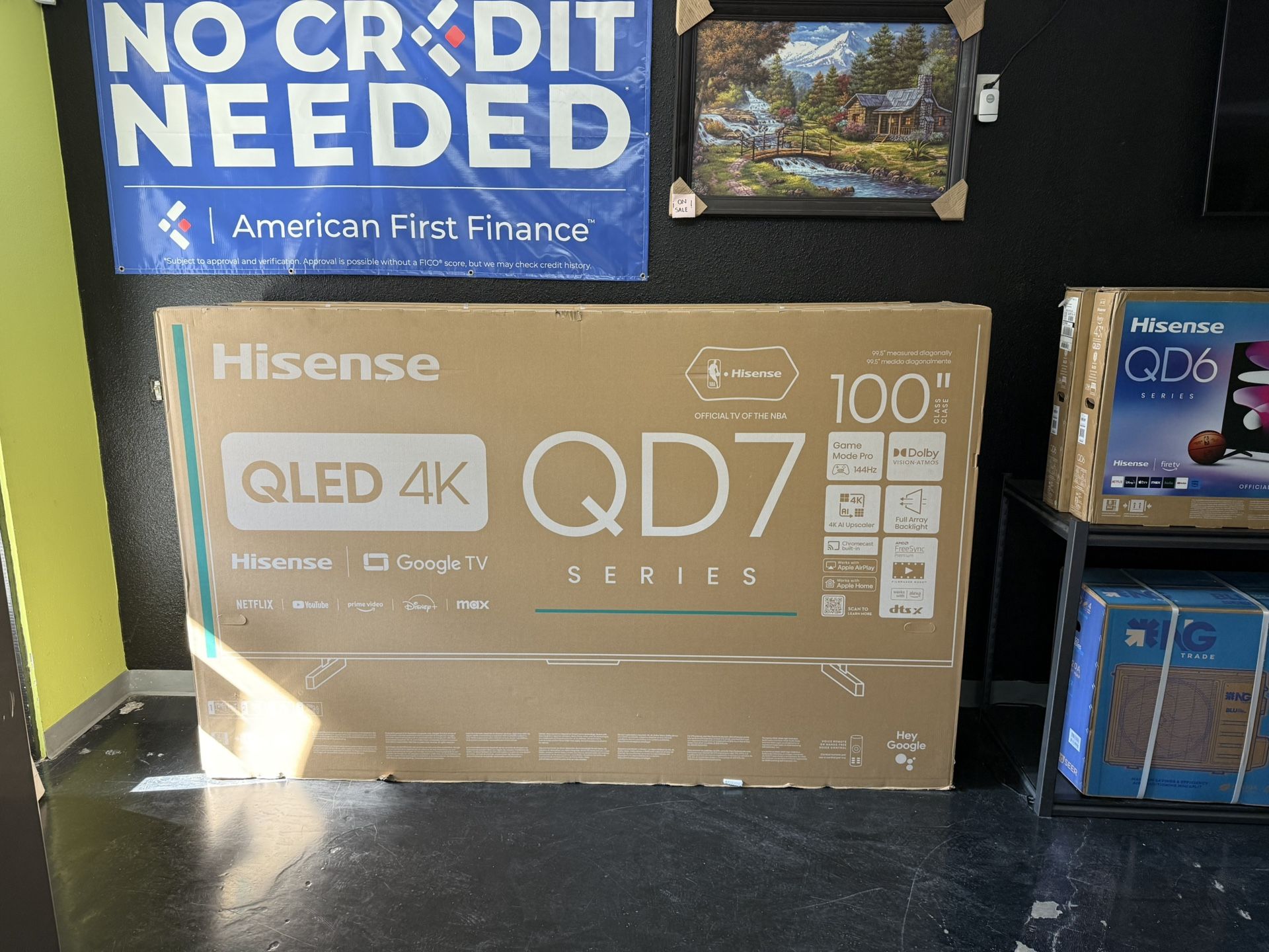 100 INCH HISENSE QD7 QLED SMART 4k TVS BRAND NEW for Sale in Covina, CA ...