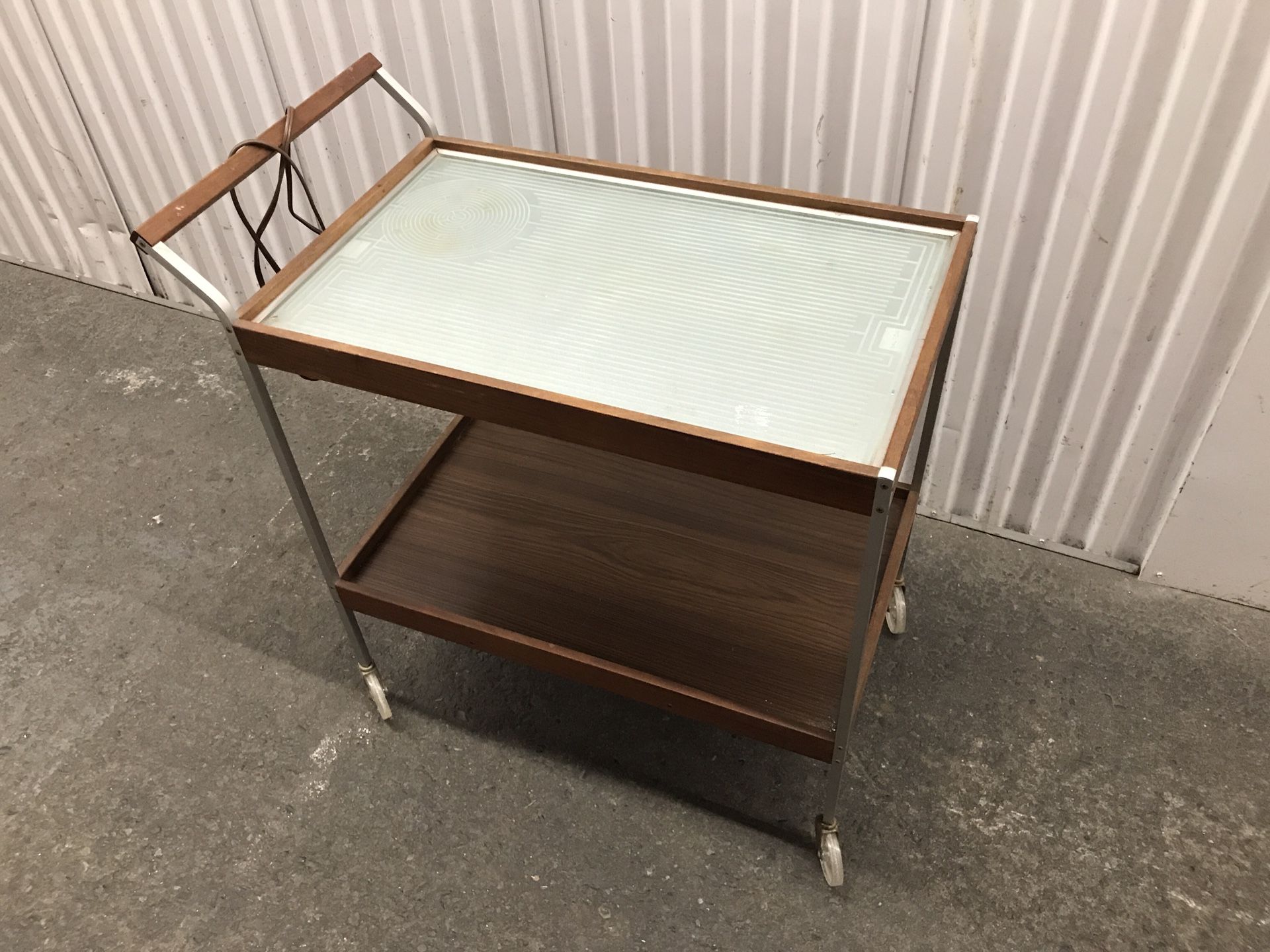 1960s Mid-Century Modern Salton Teak Warming Cart for Sale in Seattle ...