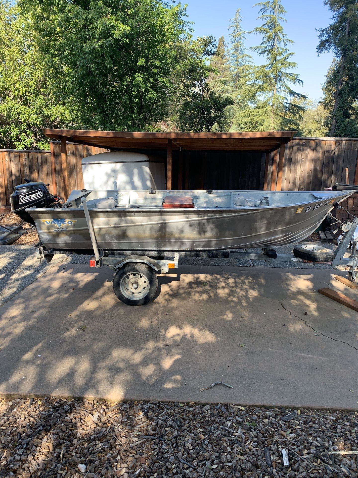 12 ft. Valco Fishing Boat $2000 for Sale in Granite Bay, CA - OfferUp