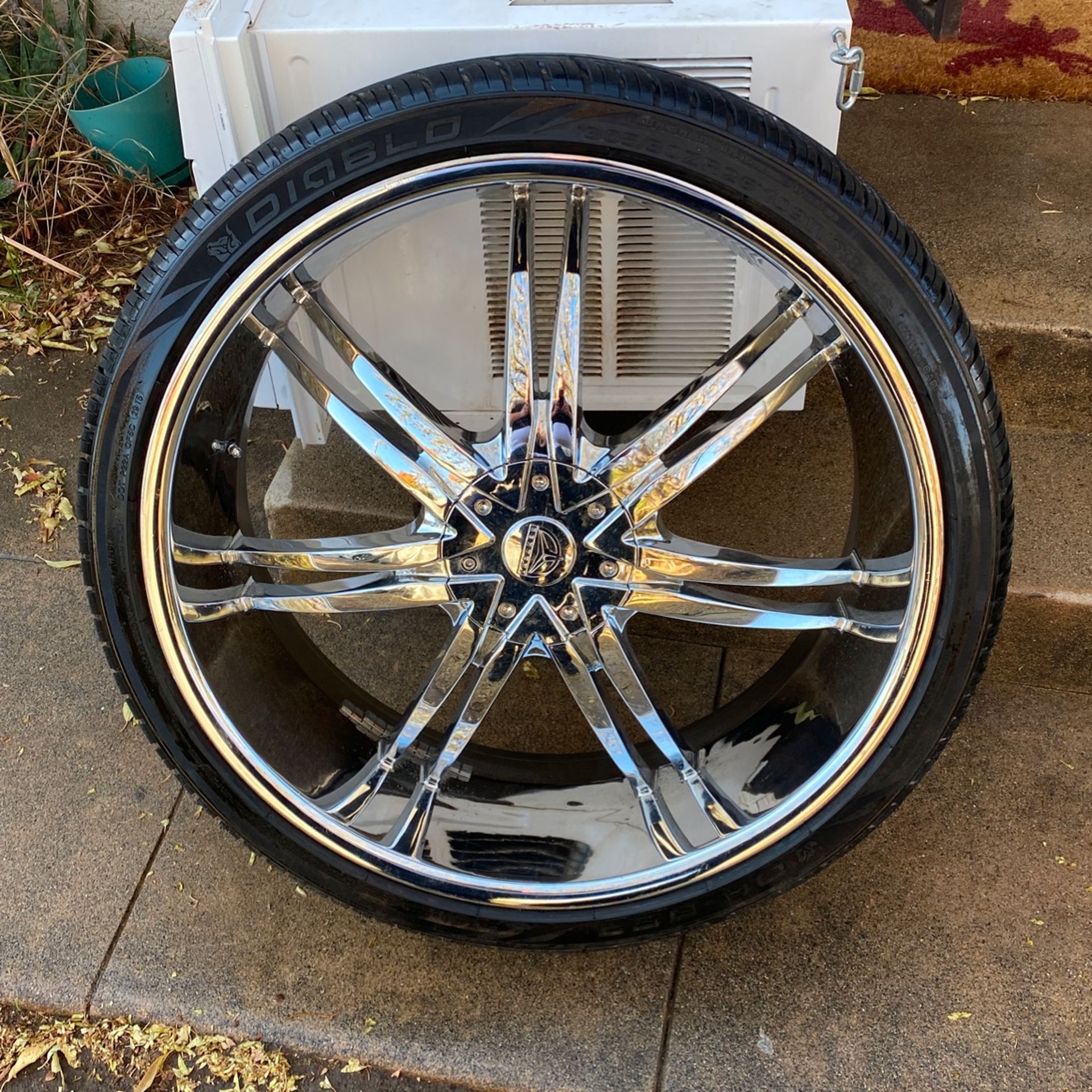 26 Inch Bentchi Rims And Tires for Sale in Modesto, CA - OfferUp