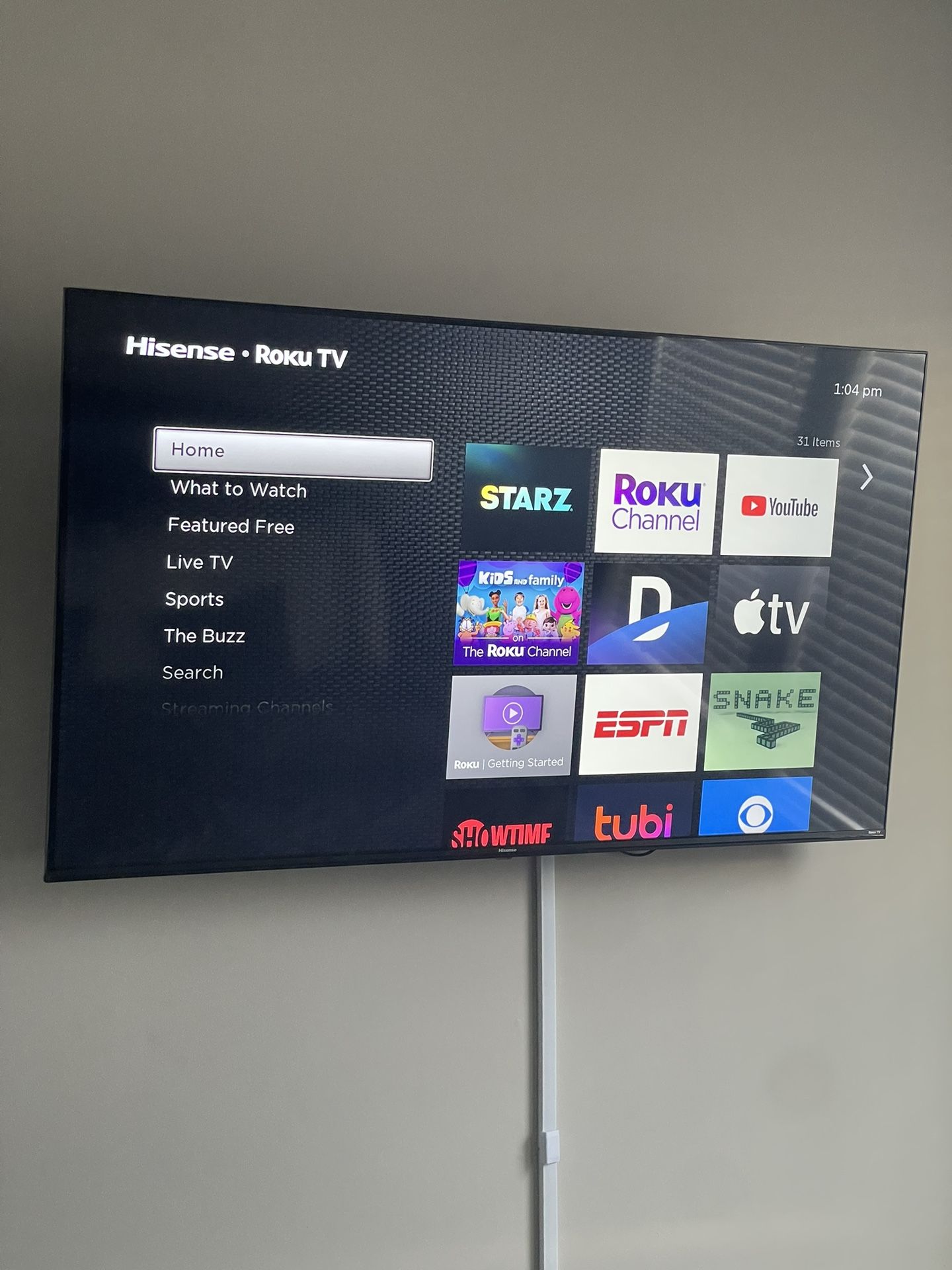 60 Inch Hisense Smart TV for Sale in Spartanburg, SC - OfferUp