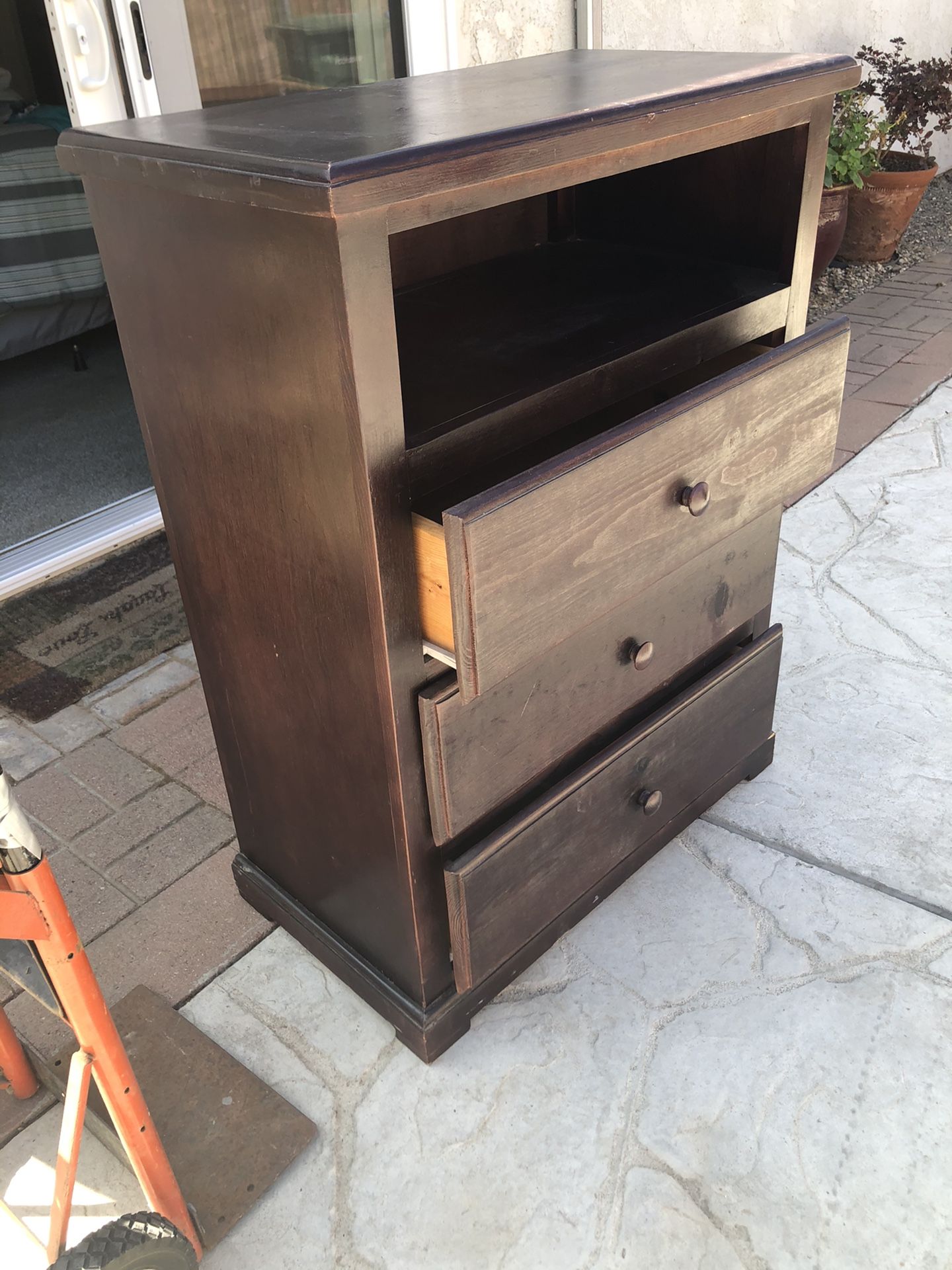 3 door dresser solid measurement are. 41 inches tall by 31 wide 17 deep ...