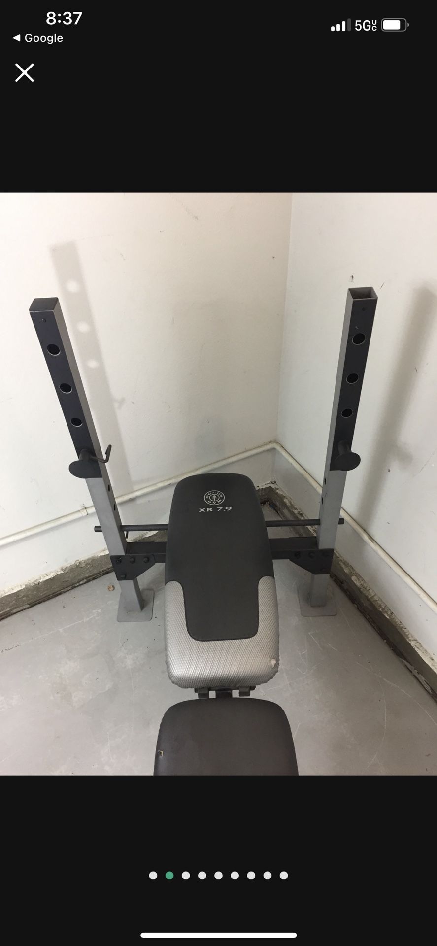 Golds Gym XR 7.9 Workout Weight Bench $80 Bucks for Sale in Las Vegas ...