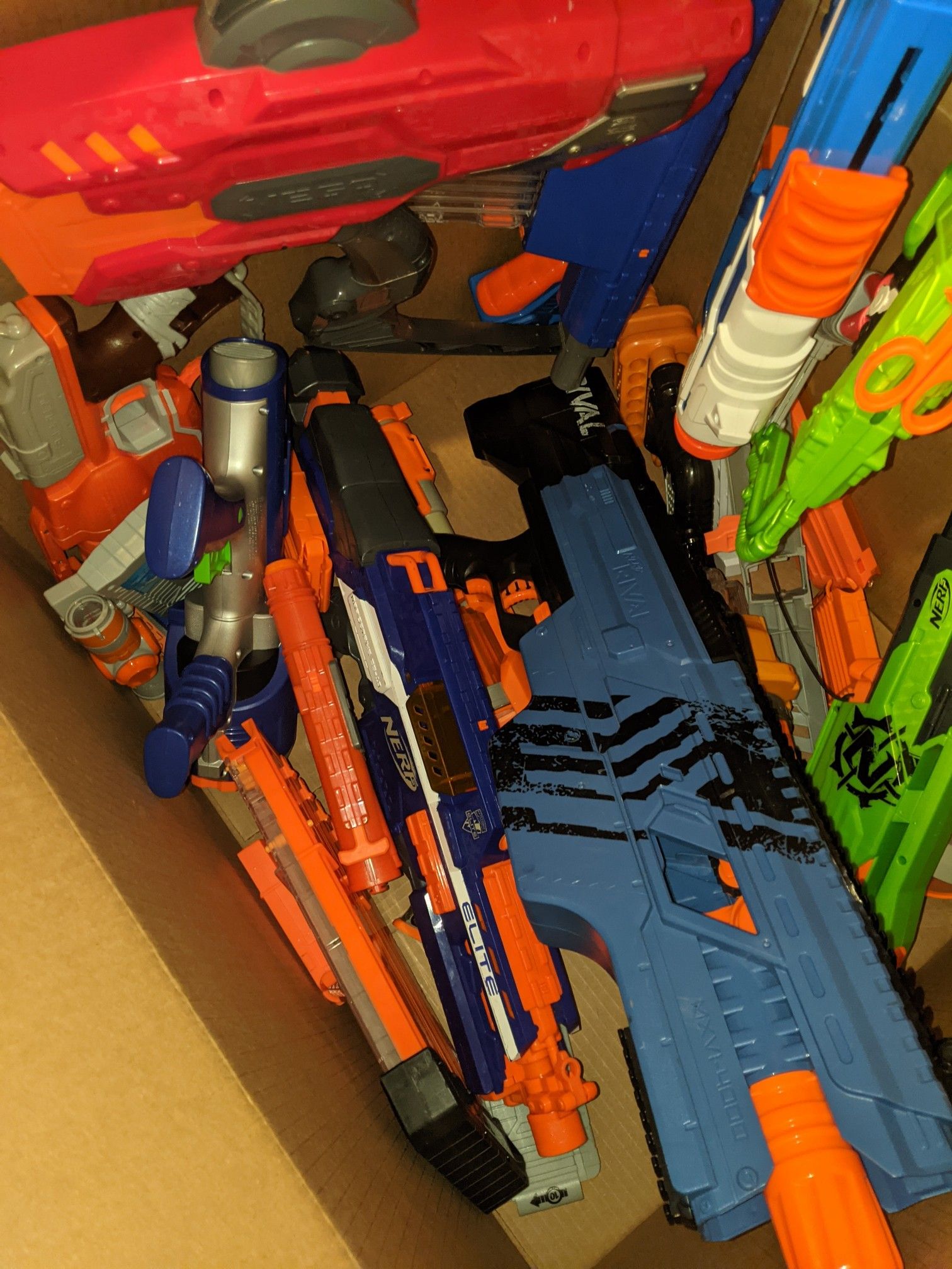 FREE box of nerf guns for Sale in Spanaway, WA - OfferUp
