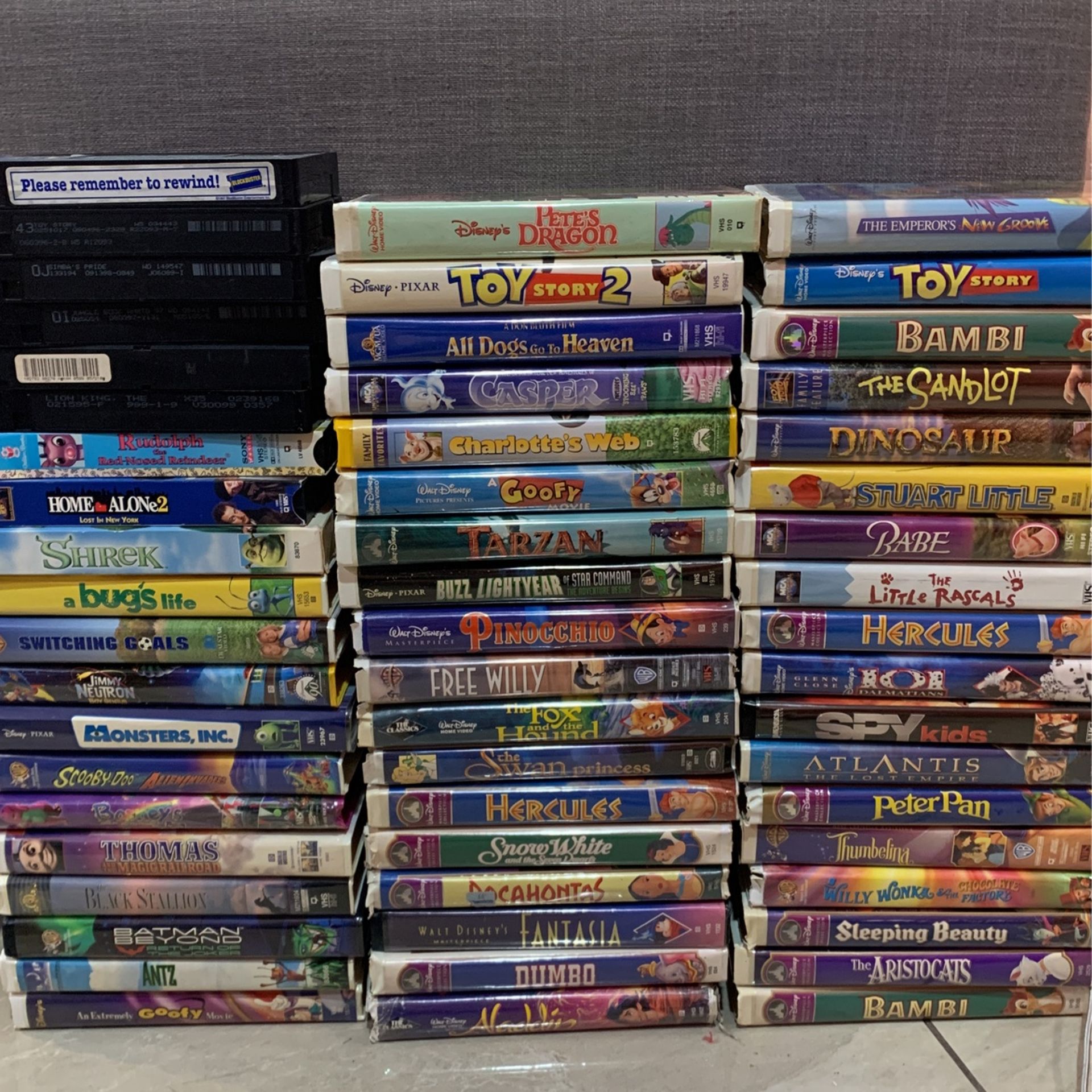 Disney, Dreamworks, WB VHS Tapes for Sale in San Antonio, TX - OfferUp
